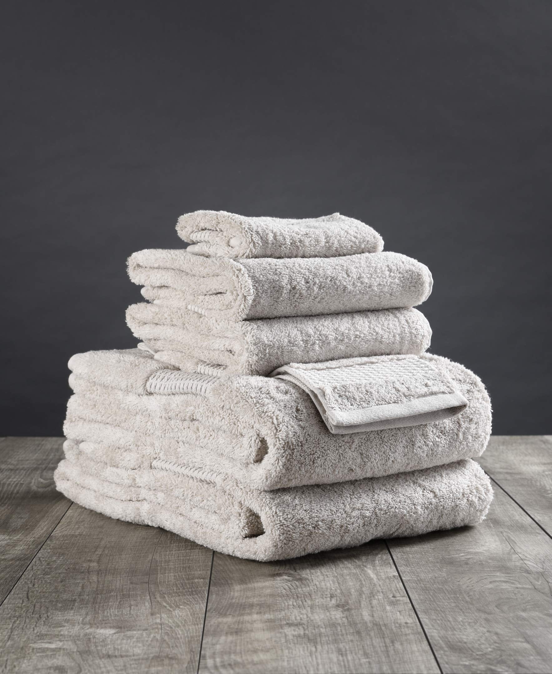 Delilah Home - 100% Organic Bath Towel Set - High Quality, Ultra-Soft ...