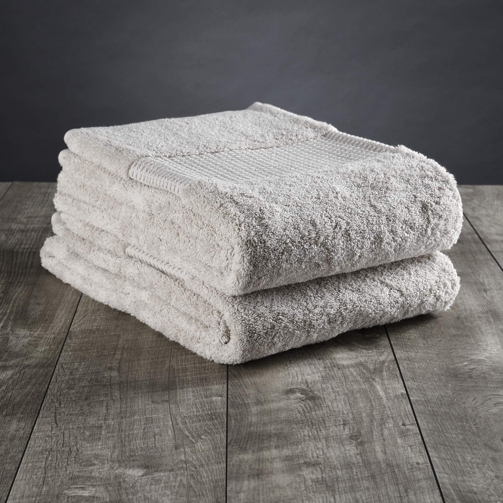 Delilah Home - 100% Organic Bath Towel Set - High Quality, Ultra-Soft ...