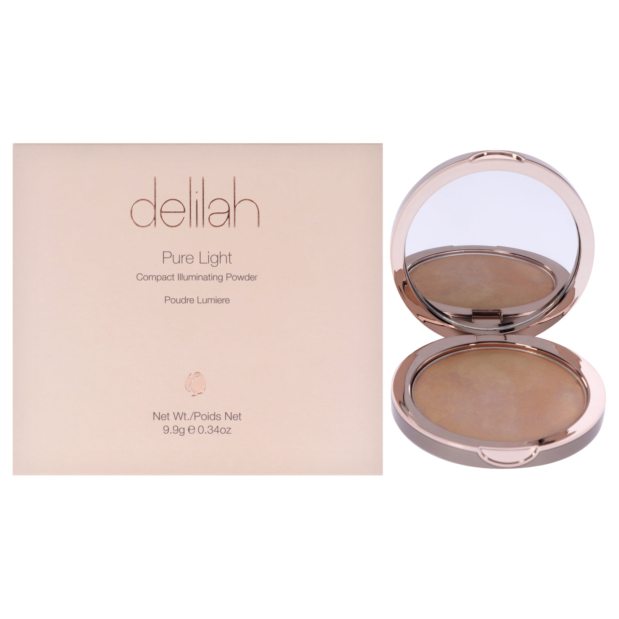 Delilah Pure Light Compact Illuminating Powder - Aura 0.34 oz Powder ...