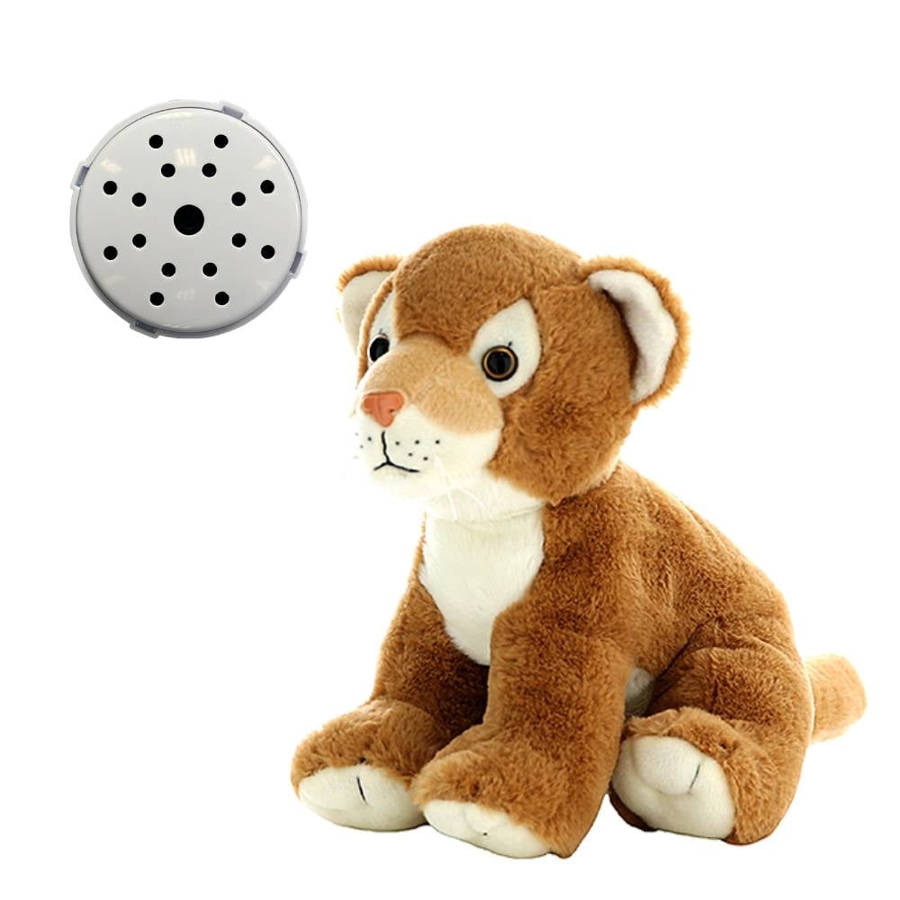 Delilah the Lion 16 Inch Plush Toy with Recorder Device Soft ...