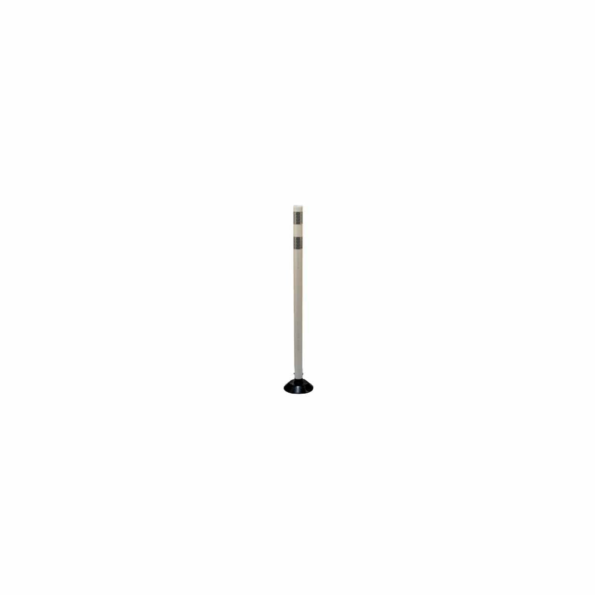 Delineator Post, White, HDPE, 48 in CA2 - Walmart.com