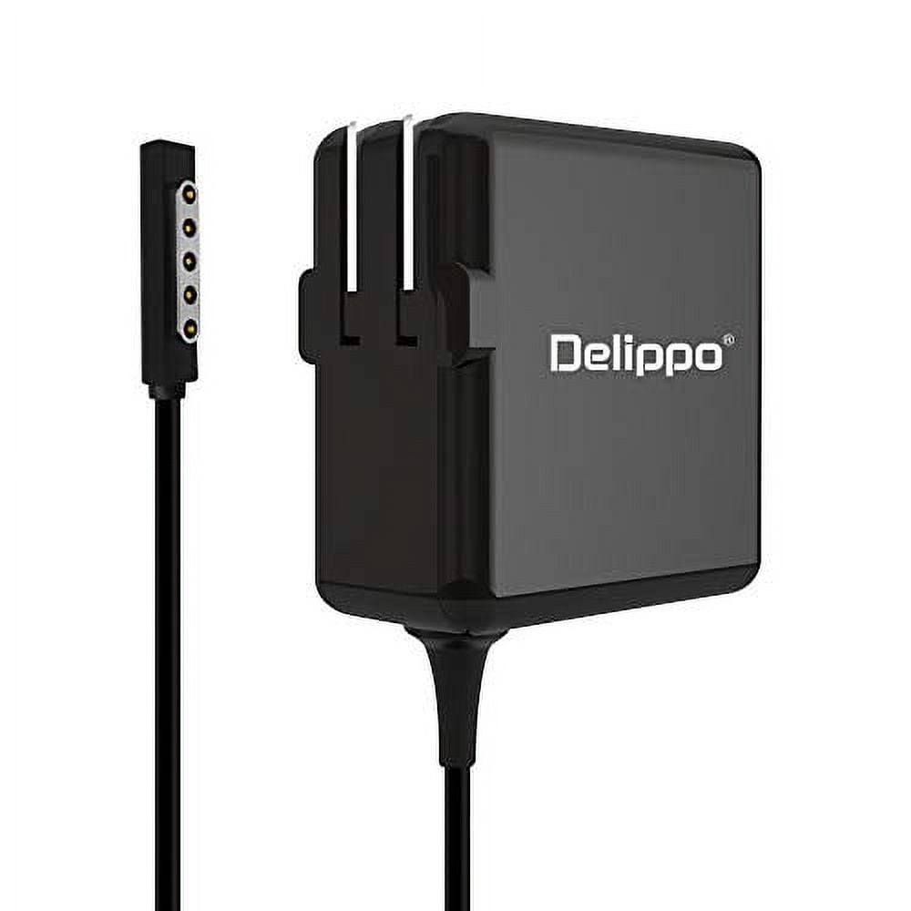 Delippo 12V 3.6A Charger For Microsoft Surface Pro1,Surface Pro 2 Surface Rt Surface 2 1512 1516 ...