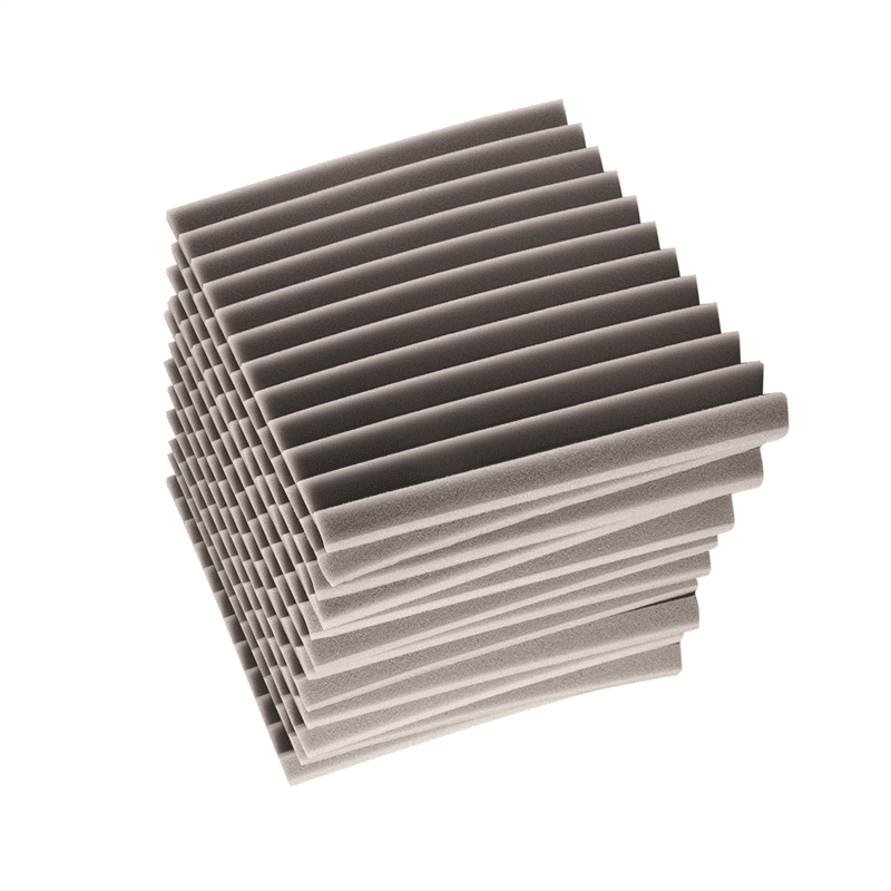 Deliqiba Acoustic Foam 12 Pack Self-Adhesive Acoustic Panels Sound ...