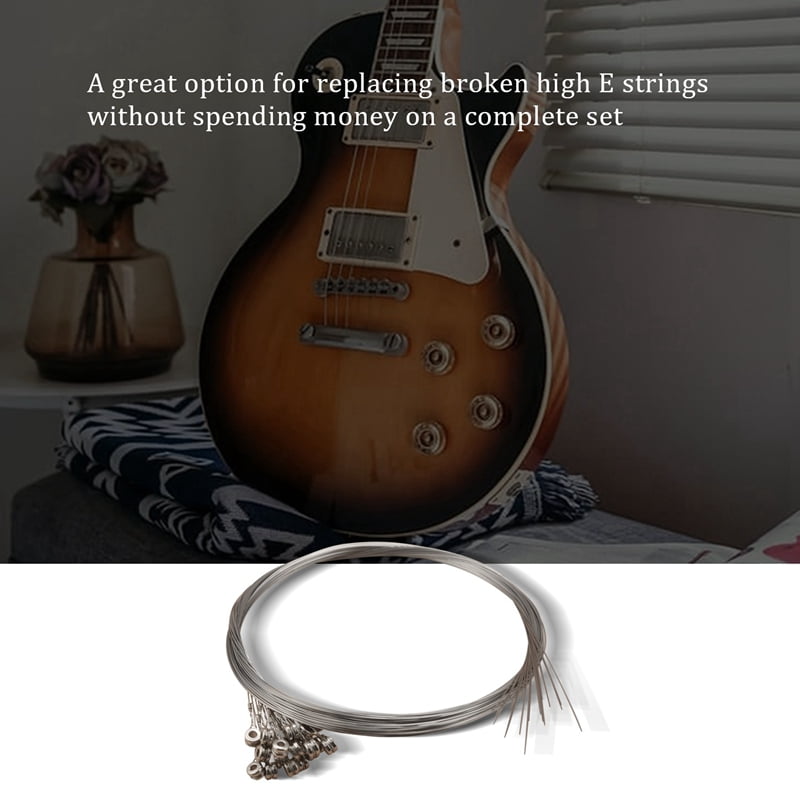 Deliqiba Electric Guitar Strings 20-Pack Single Electric Guitar Strings ...