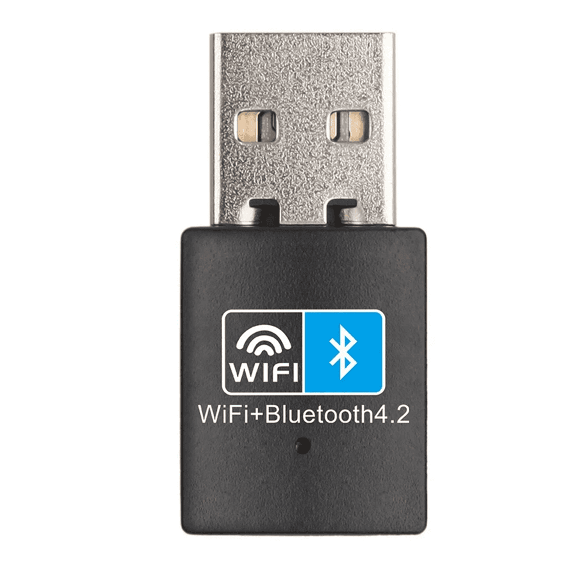 Qilidiba USB Wifi Bluetooth-Compatible Adapter V4.2 Wireless Network ...