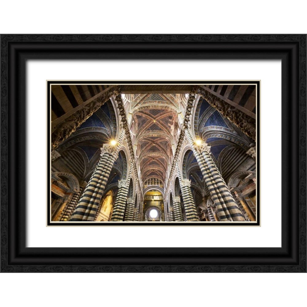 Delisle, Gilles 14x11 Black Ornate Wood Framed with Double Matting ...