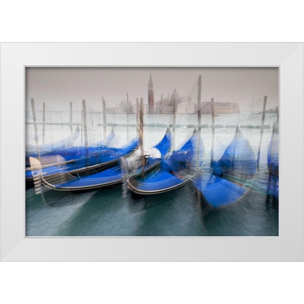 Delisle, Gilles 32x23 White Modern Wood Framed Museum Art Print Titled ...
