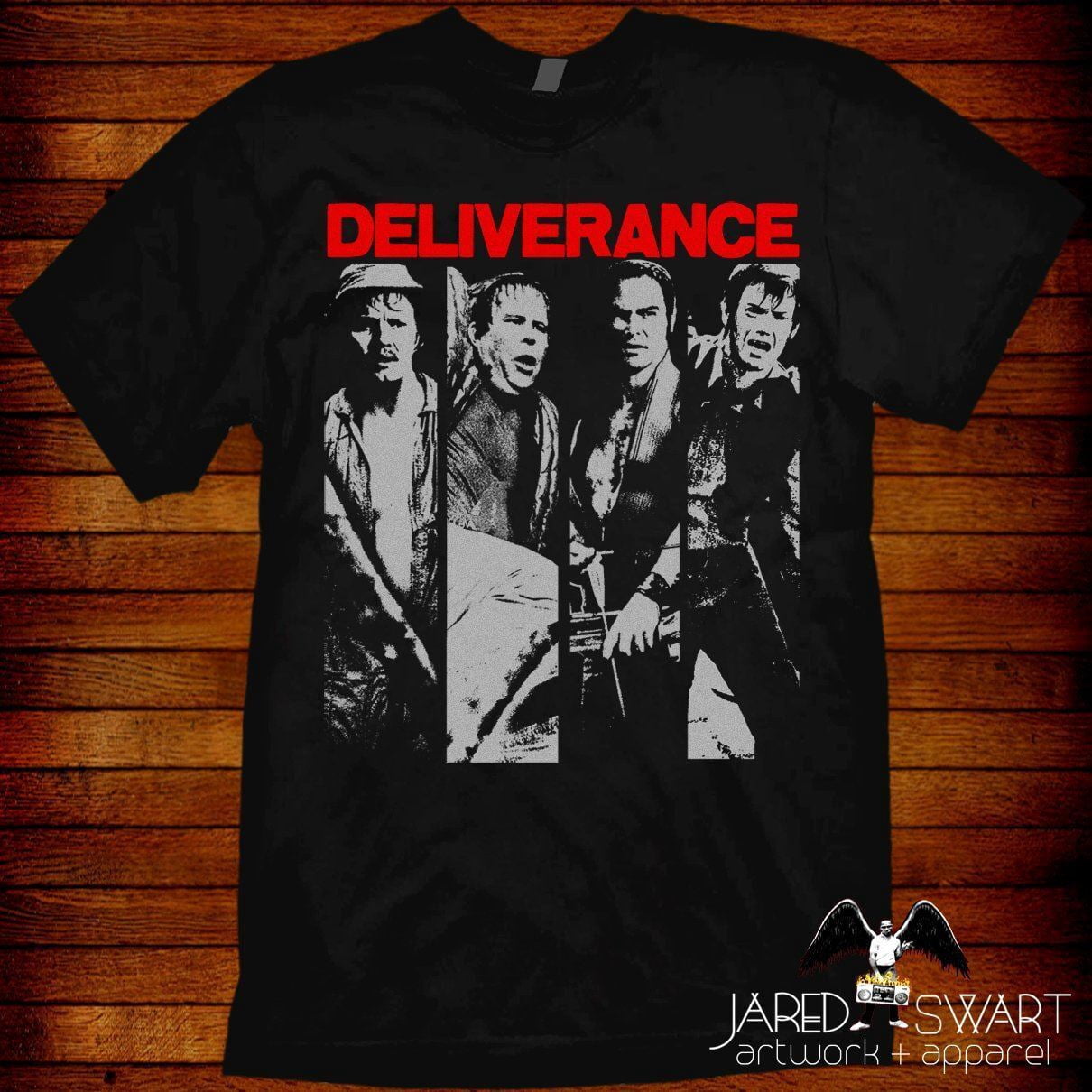 Deliverance t-shirt by Jared Swart based on the 1972 film classic ...