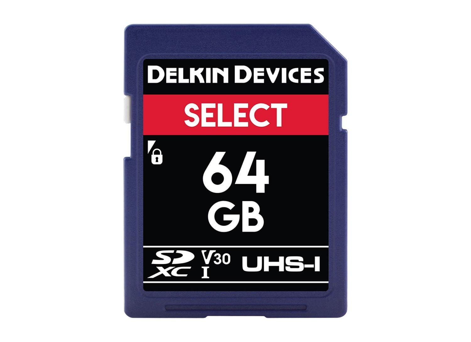 Delkin Devices 64GB Select UHS-I SDHC Memory Card - Walmart.com