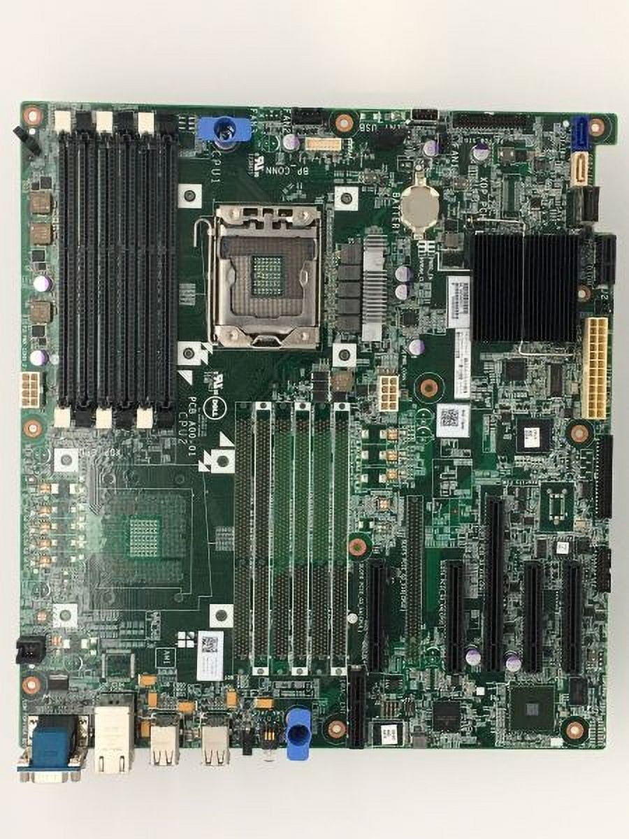 Dell 0w7h8c xeon motherboard, poweredge t320,single cpu skt, shield ...