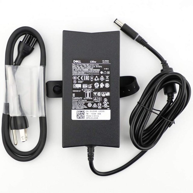 Dell 130W Watt PA-4E AC DC 19.5V Power Adapter Battery Charger Brick ...