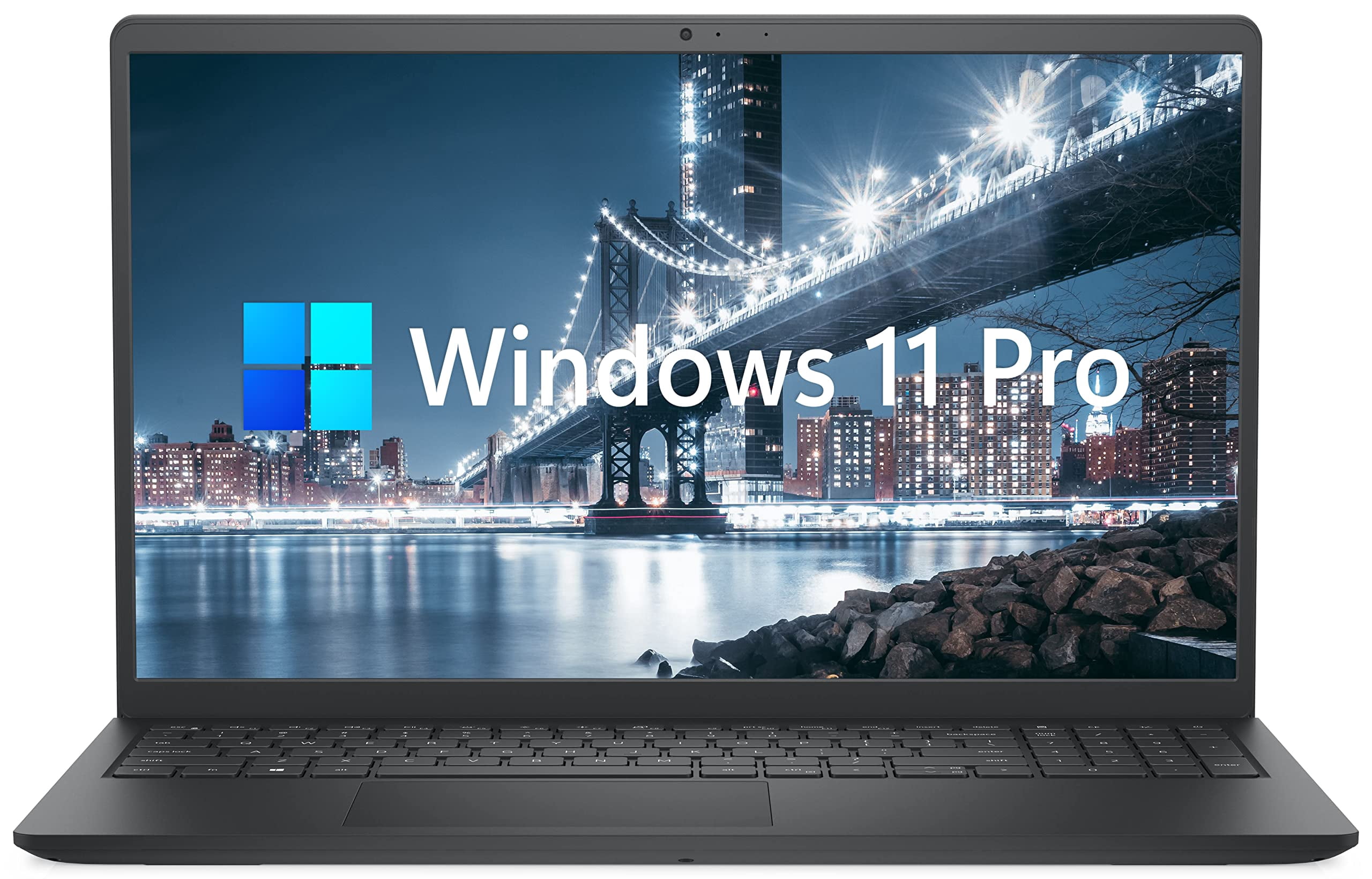 Dell 15.6" Inspiron Laptop with Windows 11 Pro, Intel Celeron N4020 ...