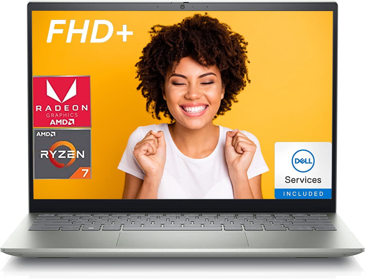 Dell 2023 Inspiron 14 Laptop, 14" FHD(1920 x 1200) Display, AMD Ryzen 7 ...