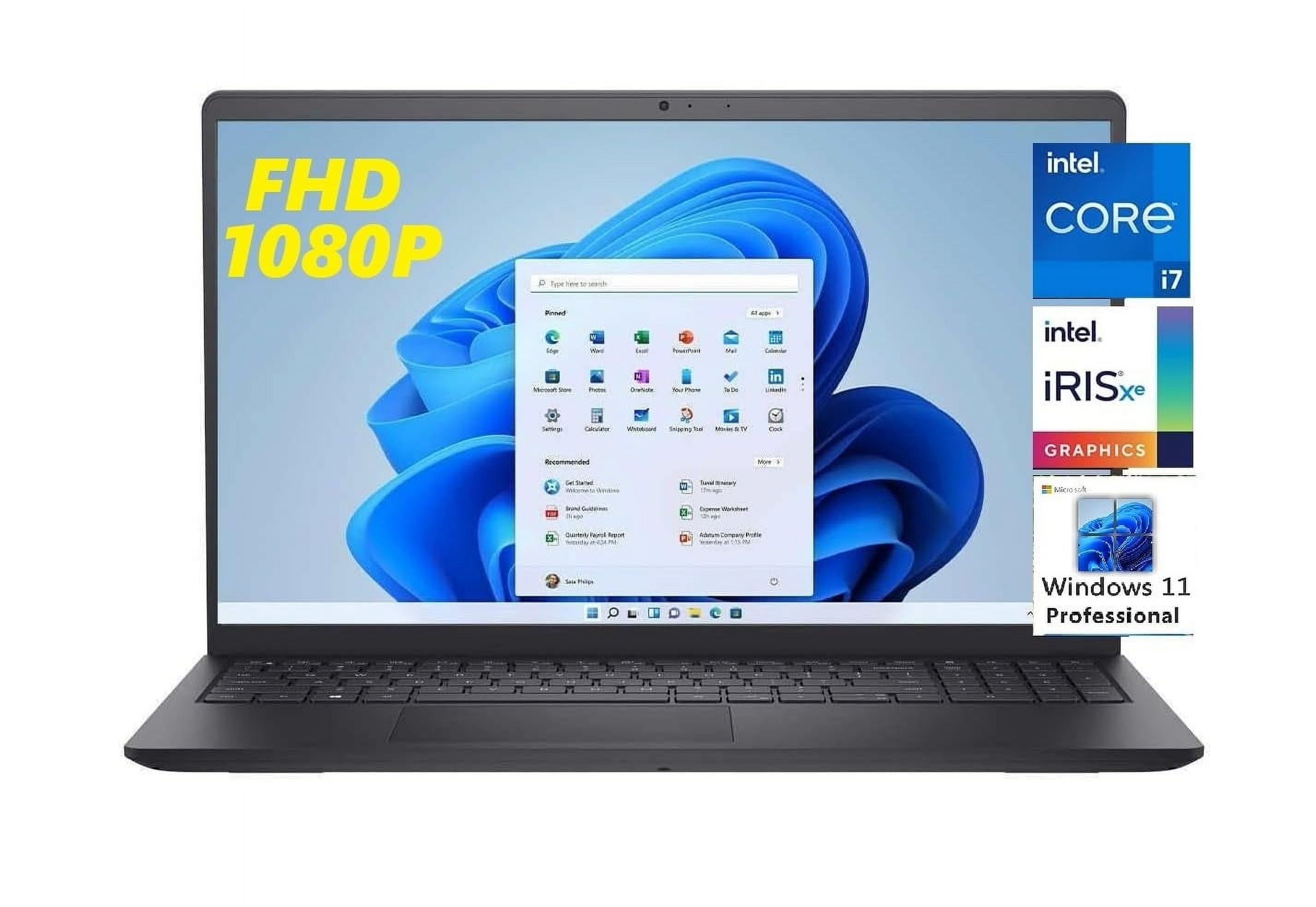 Dell 2023 Inspiron 15 3000 Business Laptop, 15.6" FHD Display, 12th Gen ...