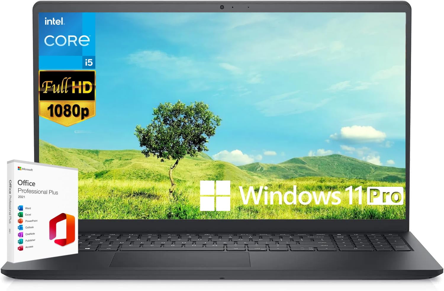 Dell 2024 Inspiron 15 3520 Laptop Computer, 15.6" 120Hz FHD Laptop with ...