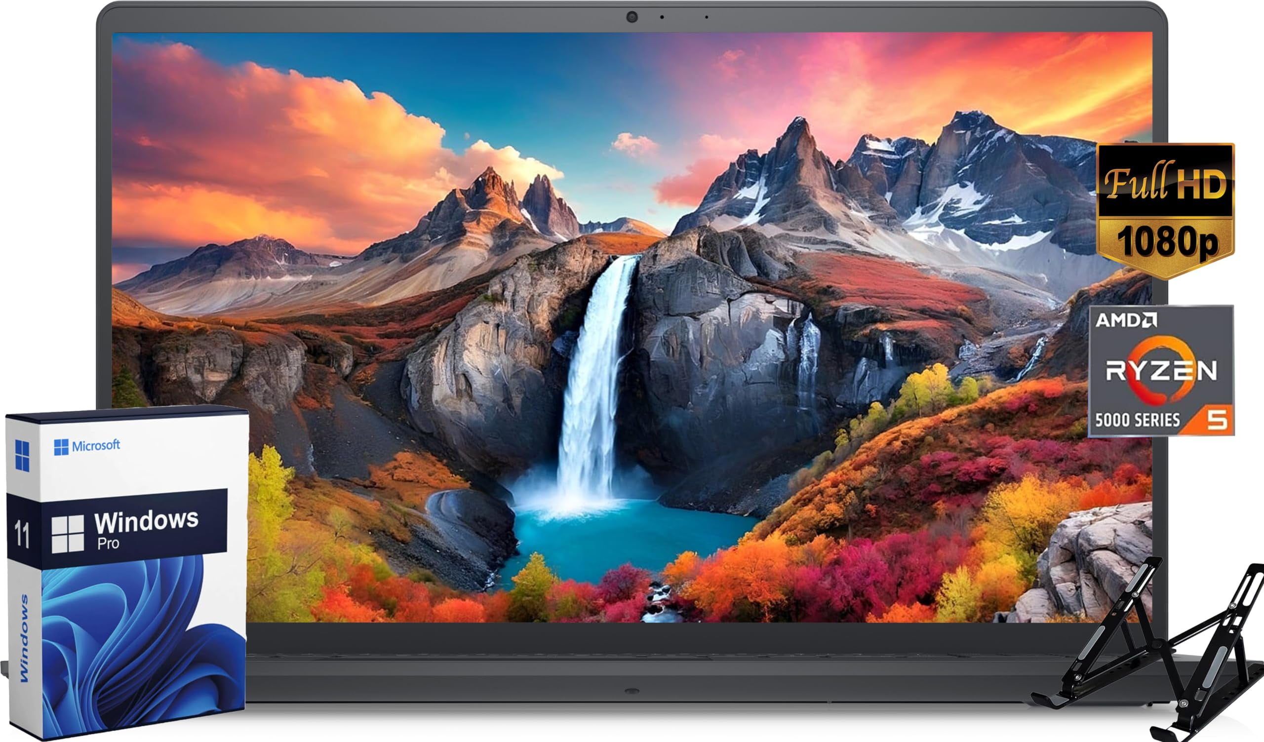 Dell 2024 Newest Inspiron 15 Business Laptop, 15.6 Inch FHD Display ...