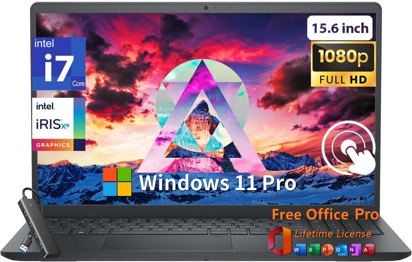 Dell 2025 Inspiron 15 3530 Laptop, Windows 11 Pro, 15.6" FHD ...