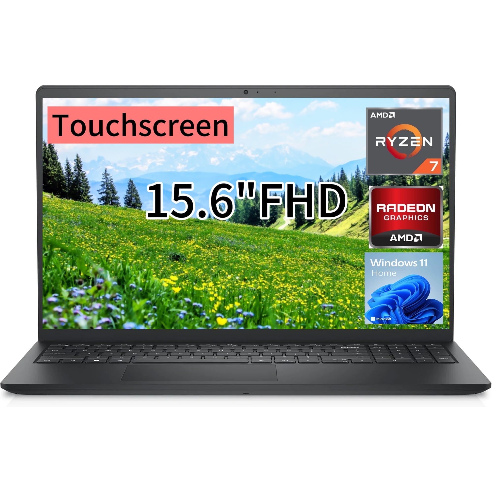 Dell 2025 Inspiron 3535 Business Laptop 15.6" FHD Touchscreen Display ...