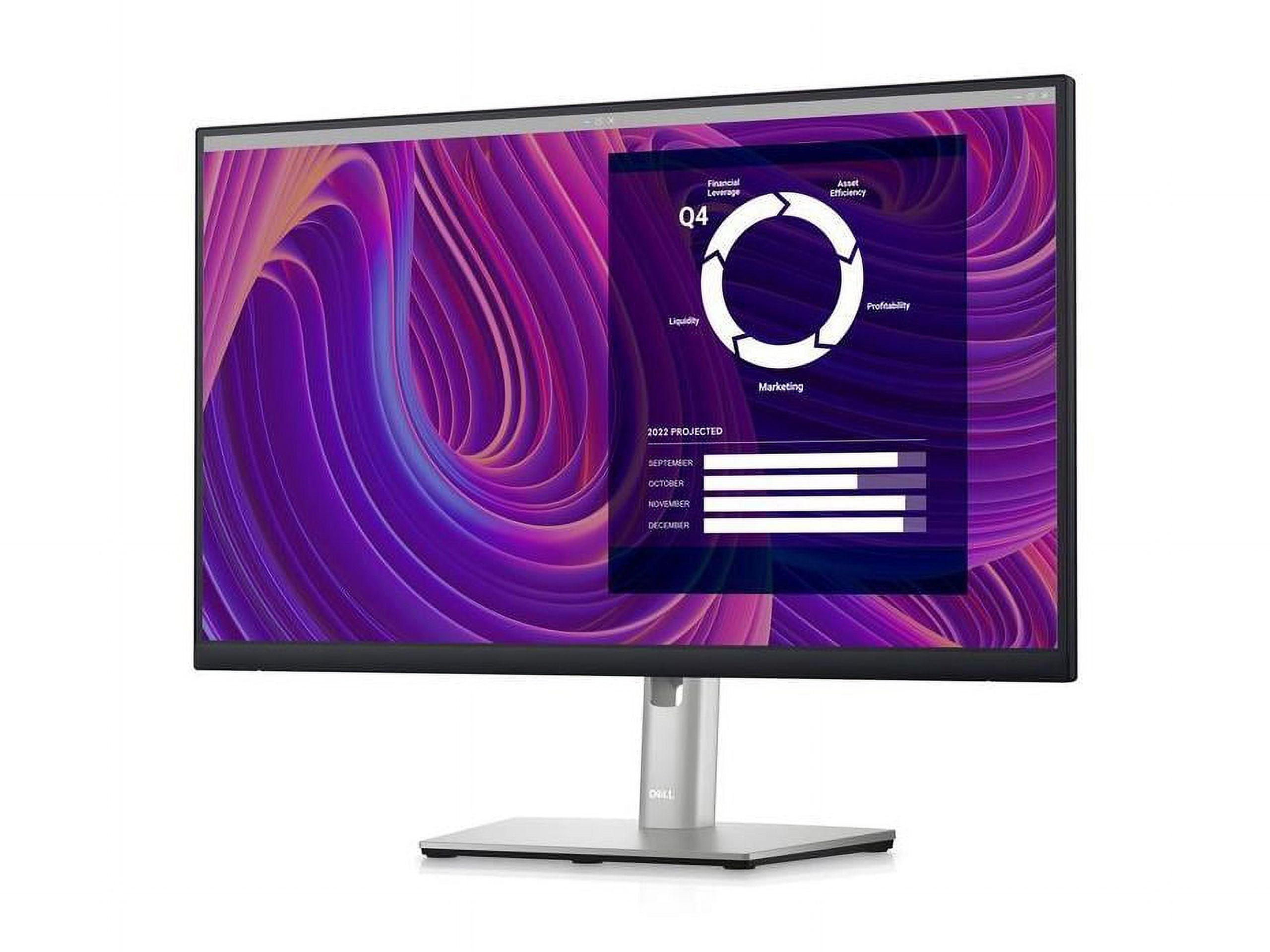 Dell 24\" 2560 x 1440 LCD 75 Hz, HDMI Monitor, Black & Silver, P2423D ...