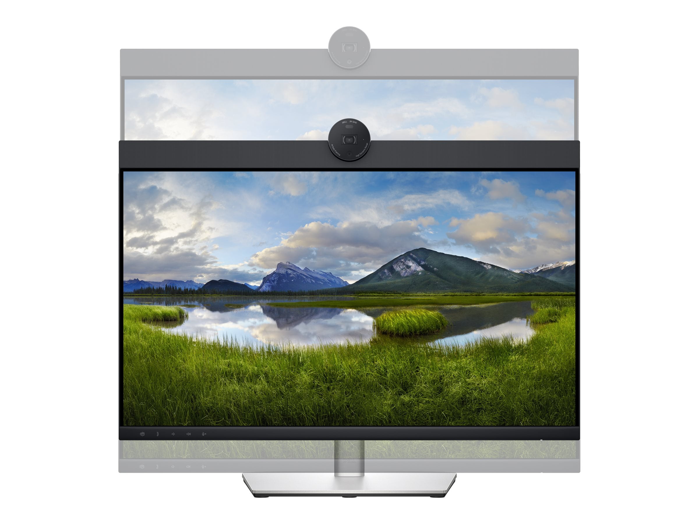 Dell P2424HEB 24" Class Webcam Full HD LED Monitor - 16:9 - Black ...