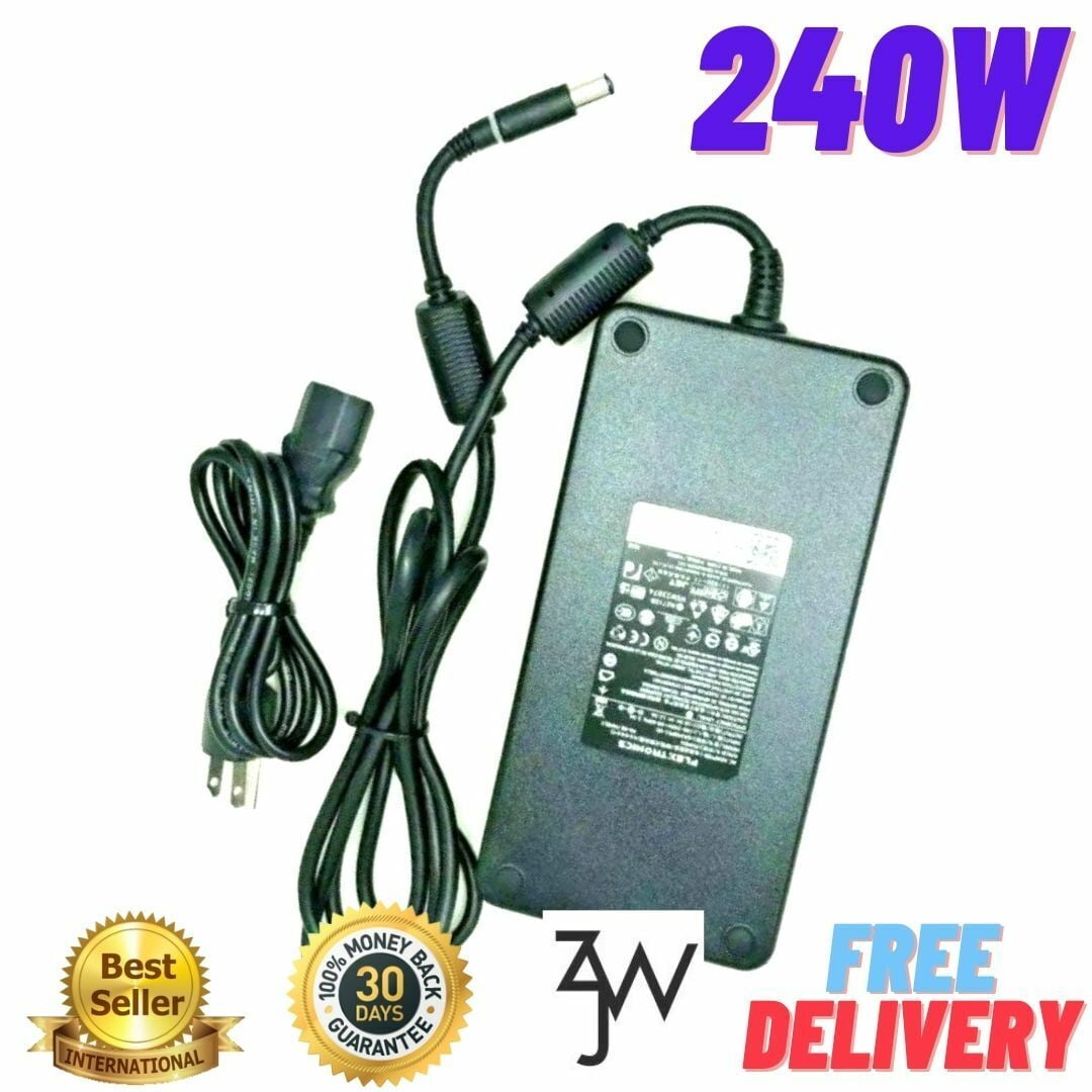Dell 240W 19.5v 12.3a Precision Alienware AC Adapter 17 R3 R4 R5 laptop charger - Walmart.com
