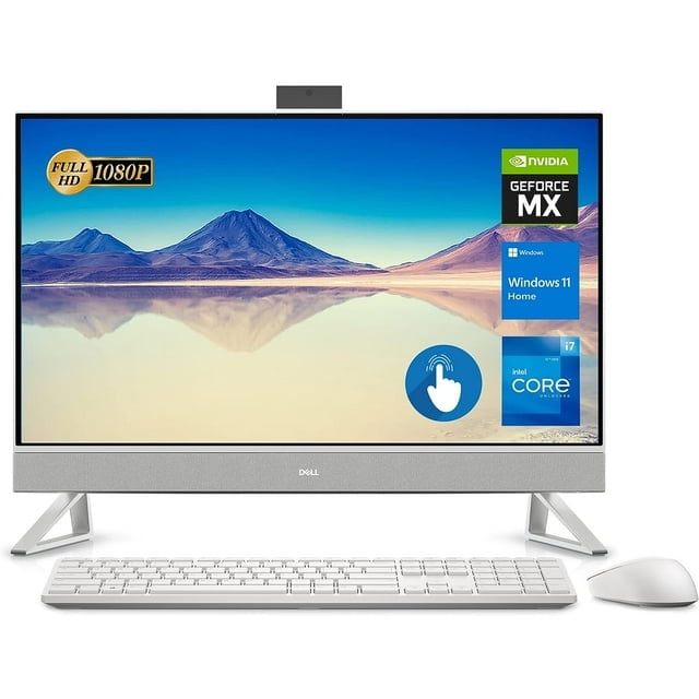 Dell 27 inch Touch Screen All-in-One Desktop PC,13th Gen Intel Core i7 ...