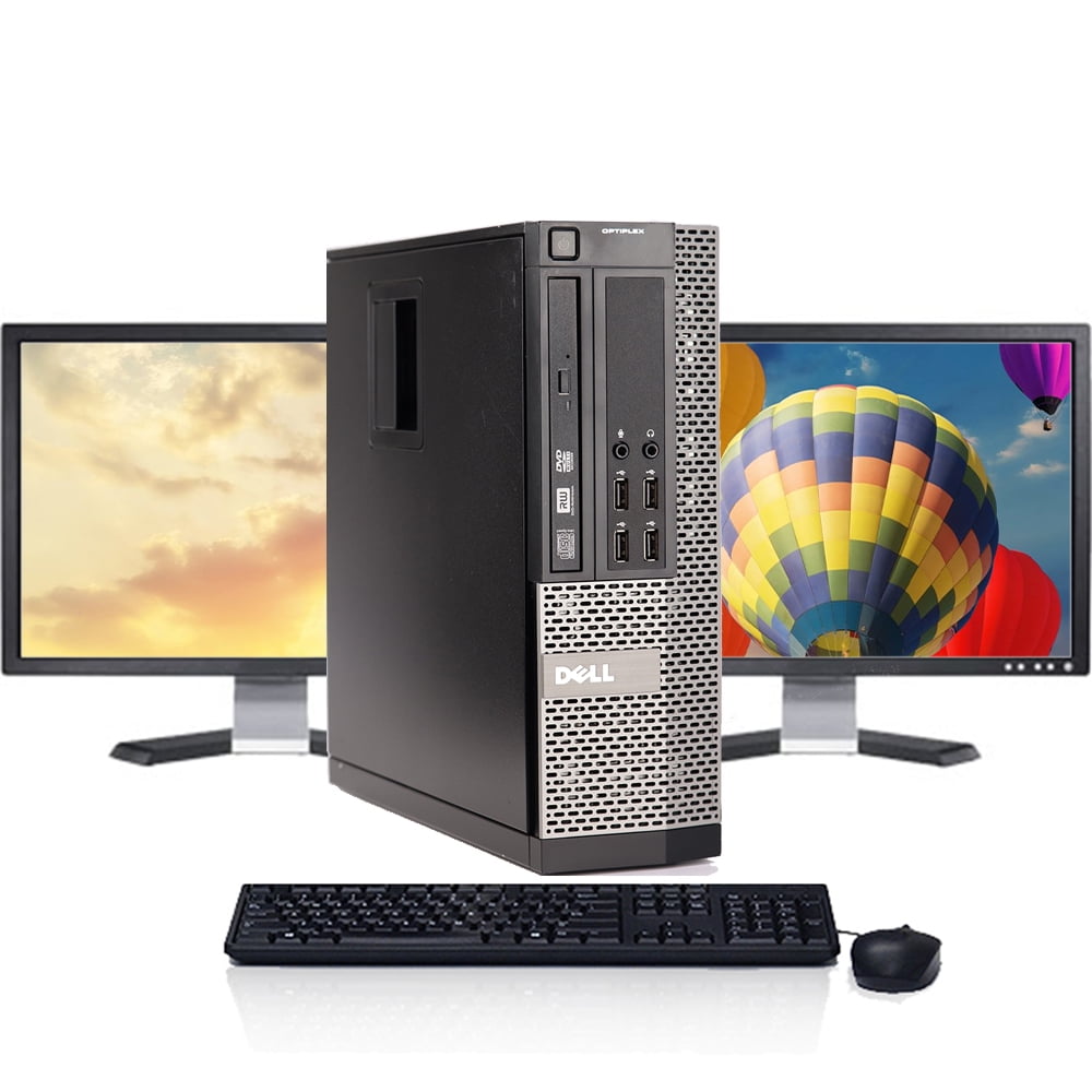 Restored Dell 3010, 7010, 9010 SFF Core i3 8 GB RAM 1 TB HDD 19 LCD Key ...
