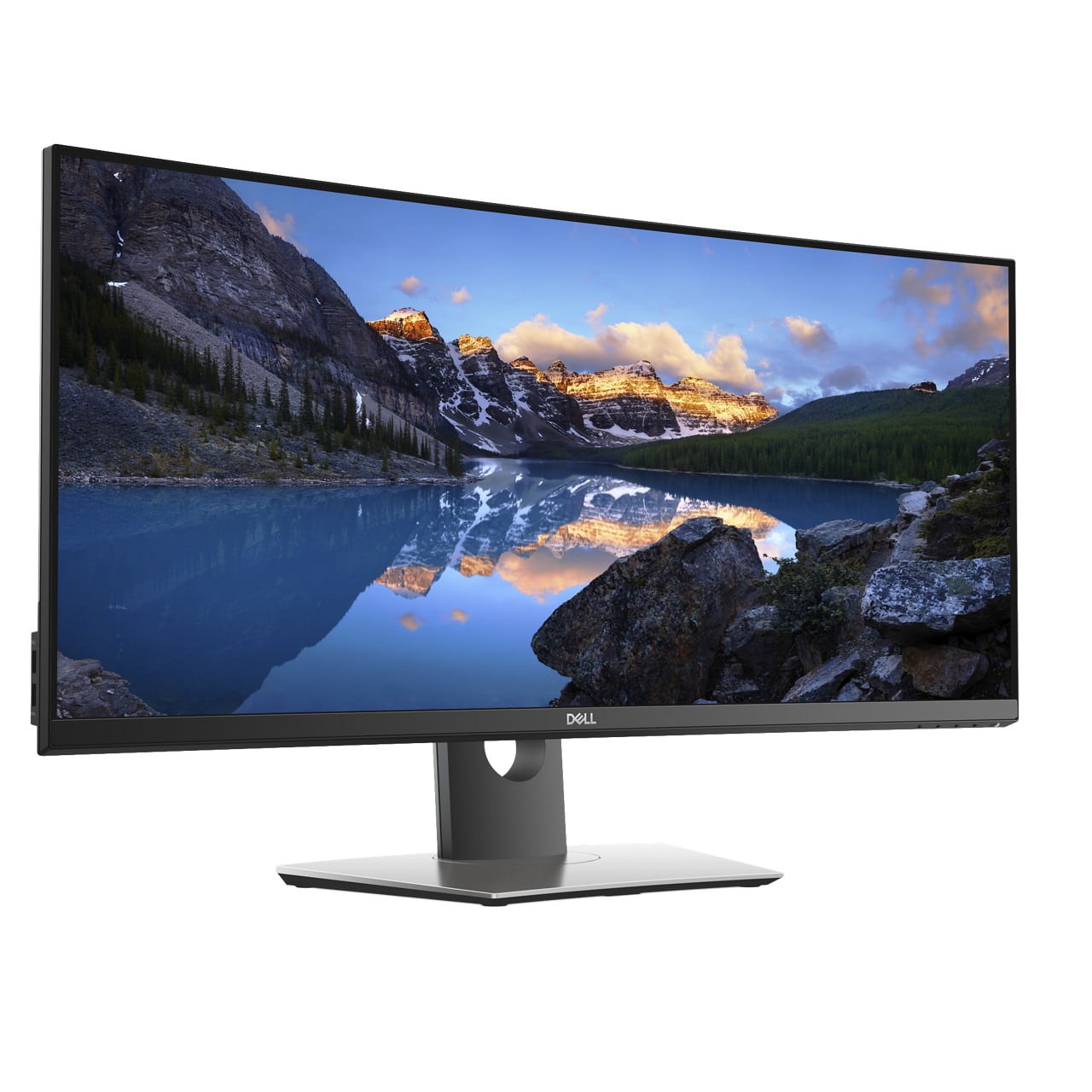 "Dell 34"" Curved Monitor, Full HD, LED Display, Large Wide Computer ...