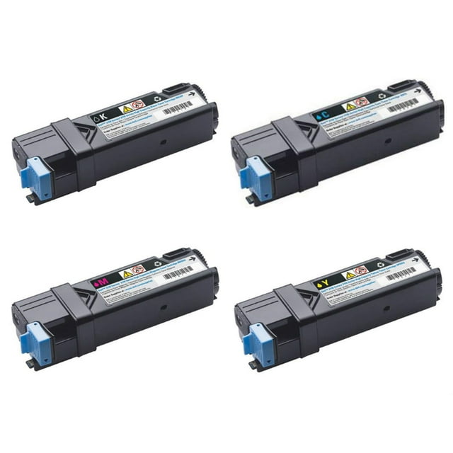 Dell 4-Color Toner Cartridge Set for E525w Laser Printer - Walmart.com