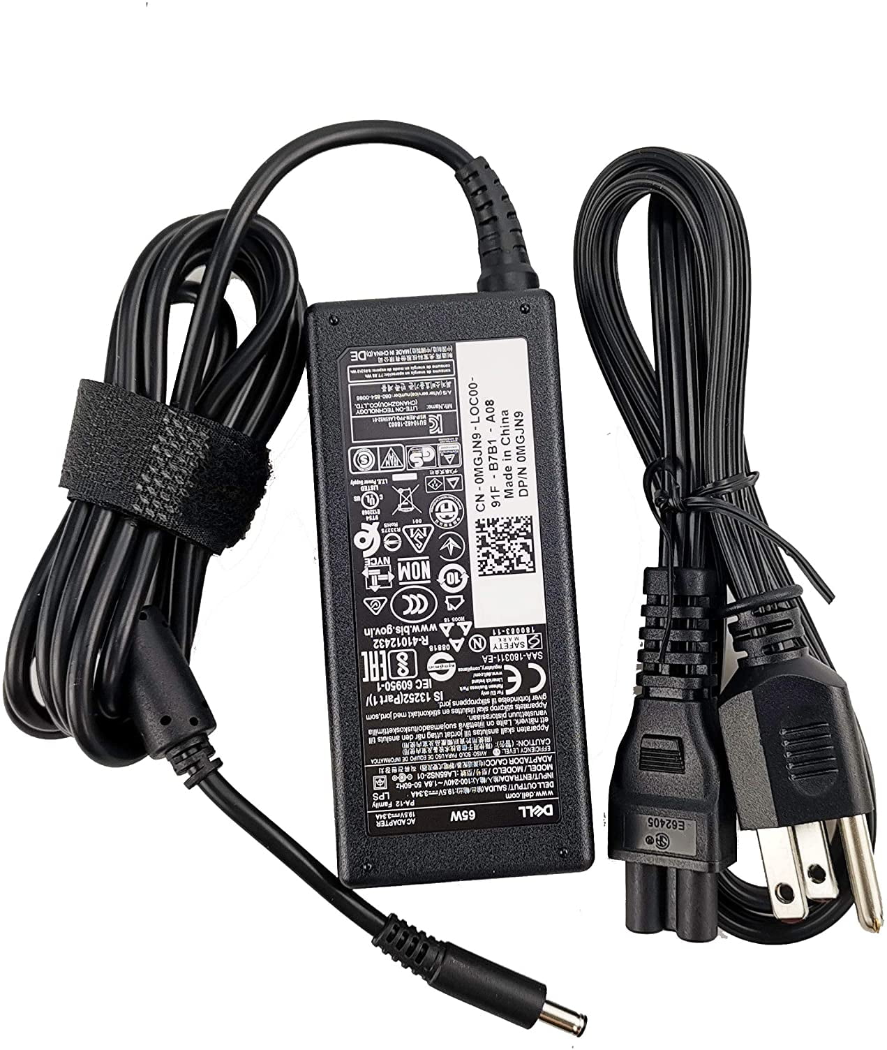 Dell 65 Watt AC Adapter for Dell - Laptop Power Supply, Charger ...