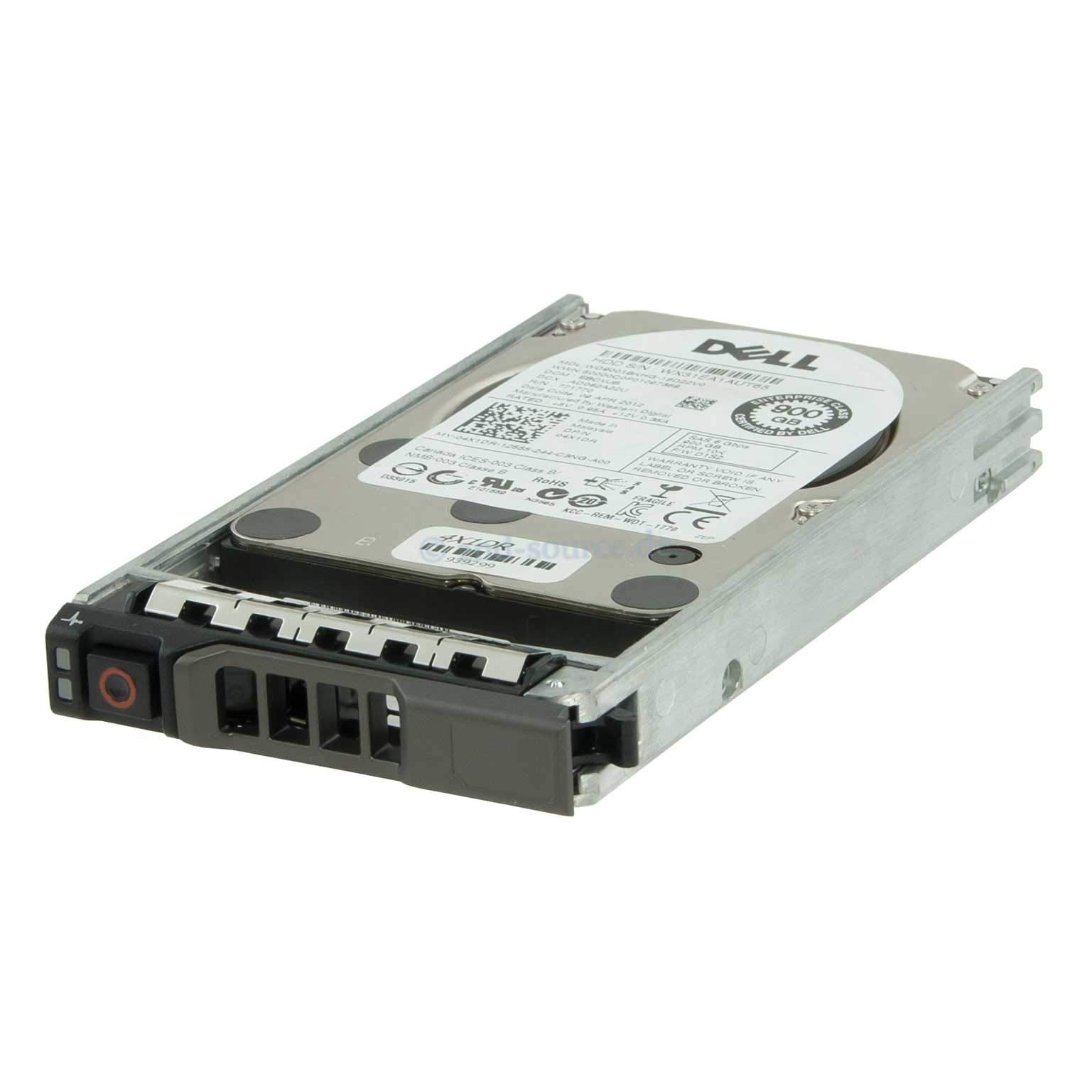 Dell - 900GB 10K RPM 2.5" HD - Mfg Part # 4X1DR (Comes with Drive and ...