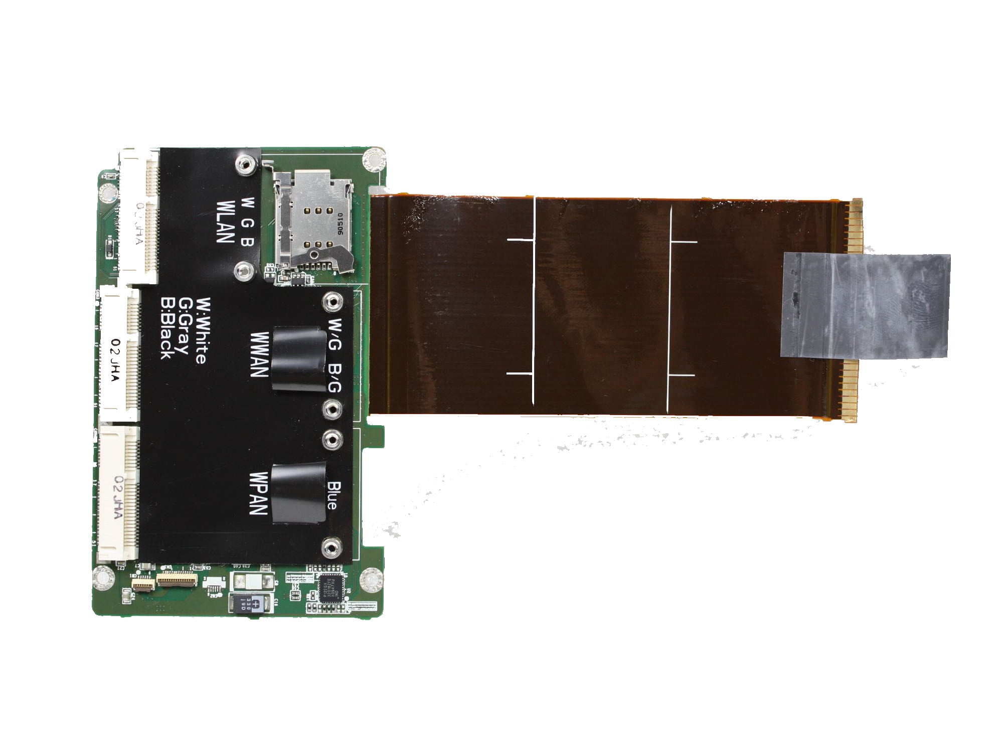 Dell Adamo 13 WWAN WLAN WPAN Communication Daughter Card Circuit Board ...