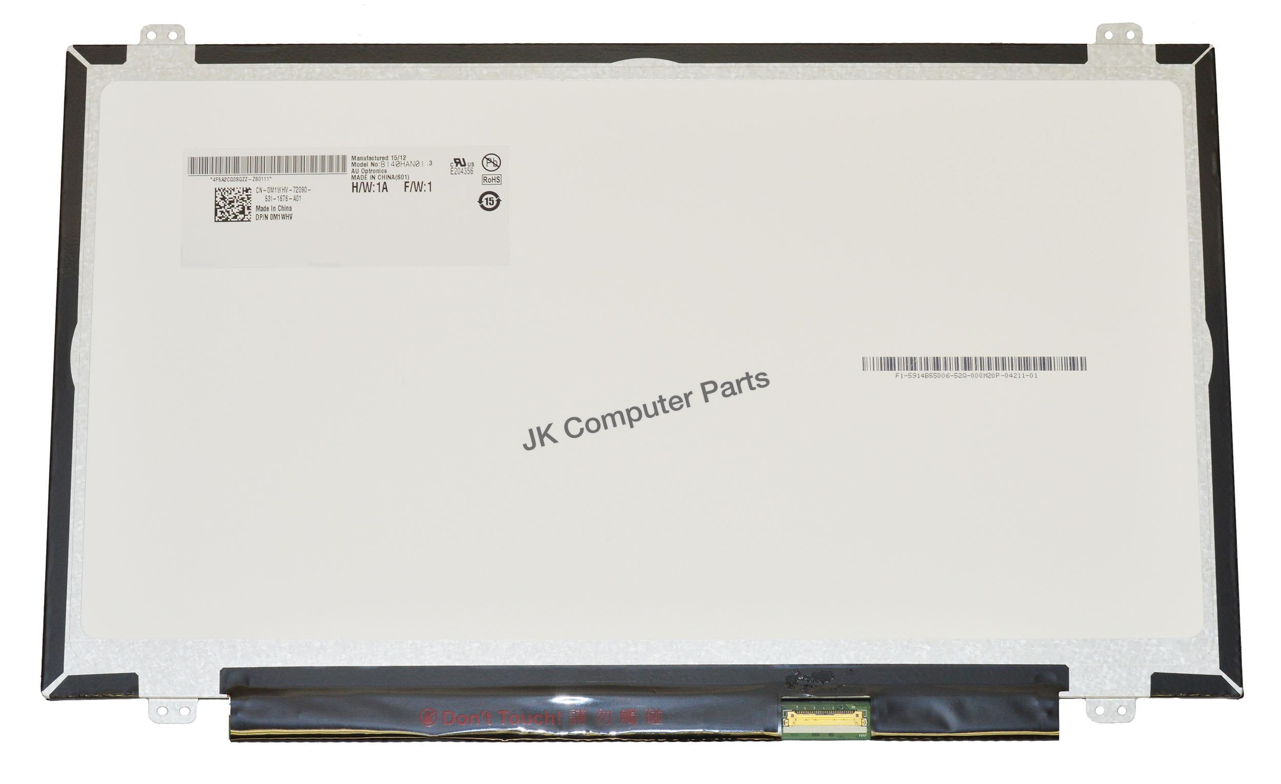 Dell Alienware 14 LCD LED SLIM WUXGA (1920x1080) FHD Matte 30-Pin M1WHV ...