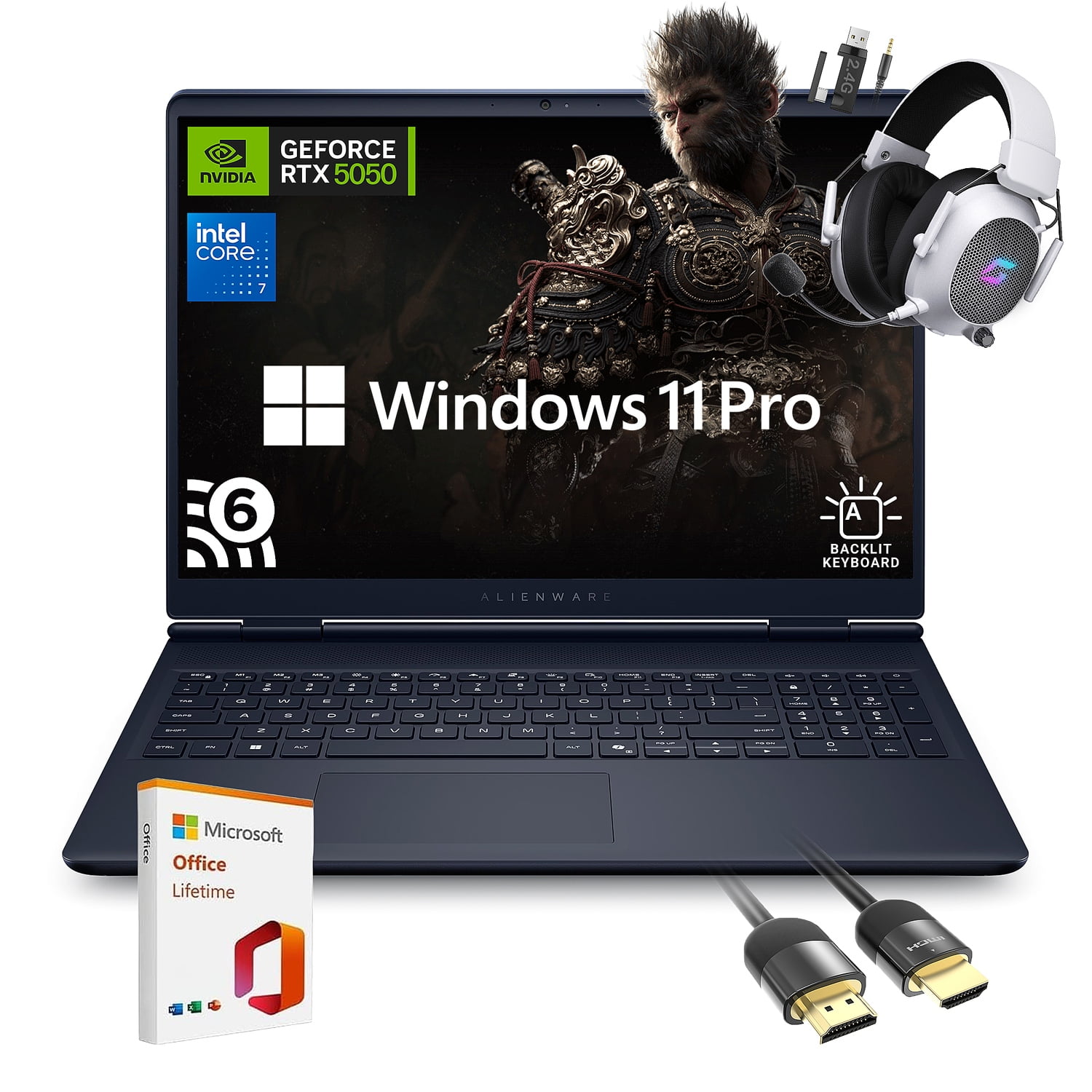 Dell Alienware 16 Aurora Gaming Laptop AC16250, 16" WQXGA Display ...