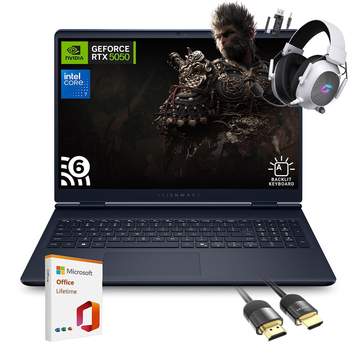 Dell Alienware 16 Aurora Gaming Laptop AC16250, 16" WQXGA Display ...