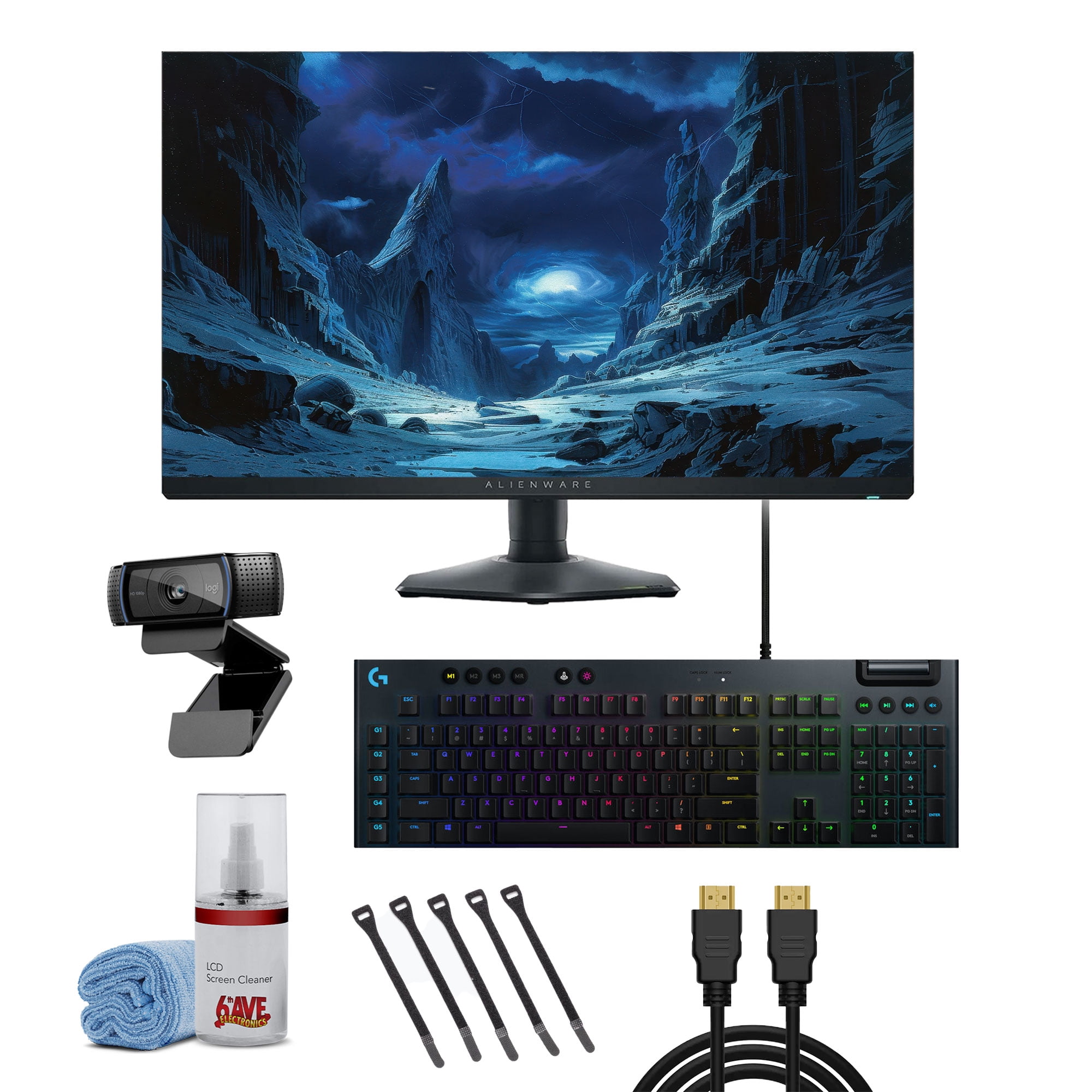 Dell Alienware 27 Inch Gaming Monitor (AW2724DM) Bundle with ...
