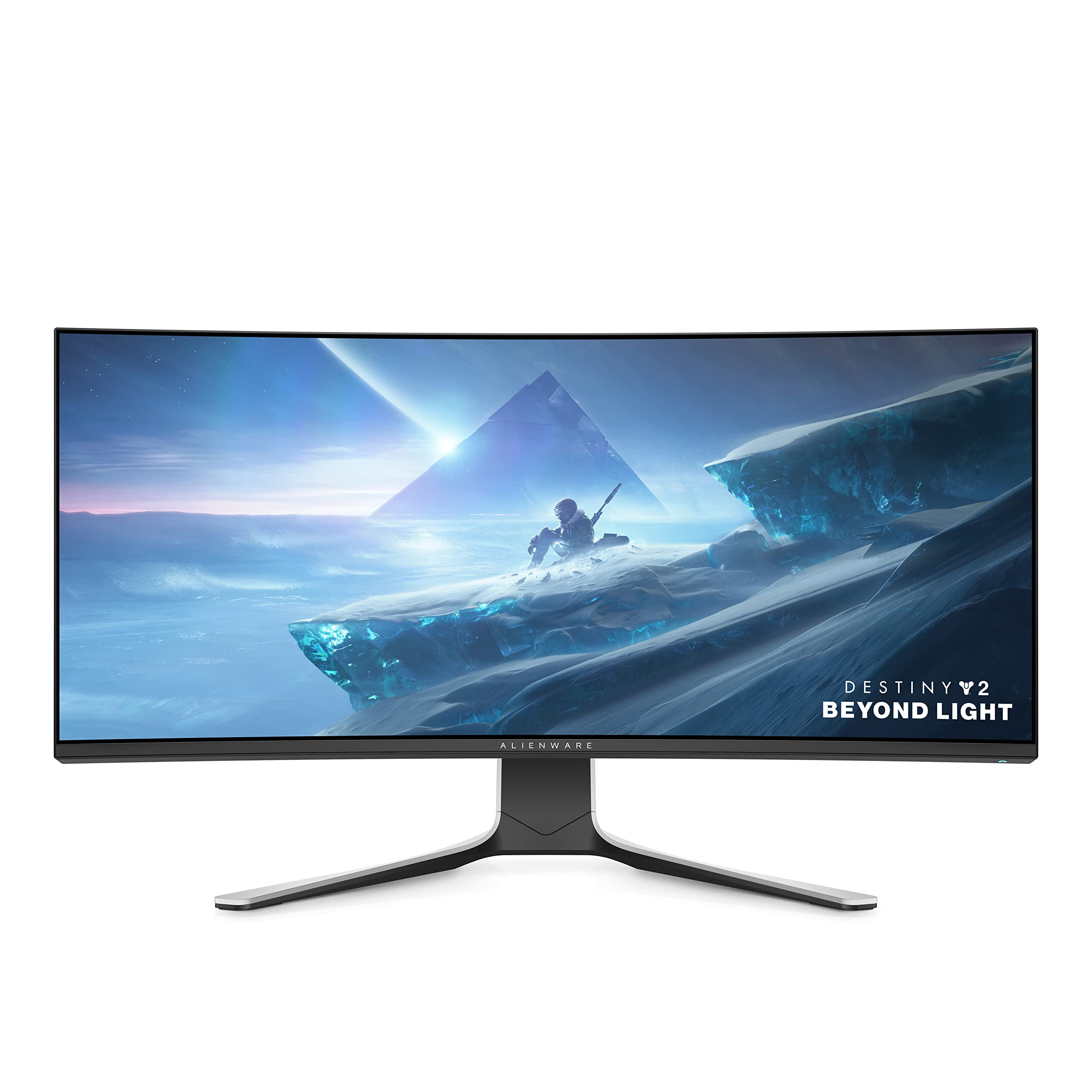 "Alienware 38"" UW-QHD+ Curved Gaming LCD Monitor, 21:9, White ...