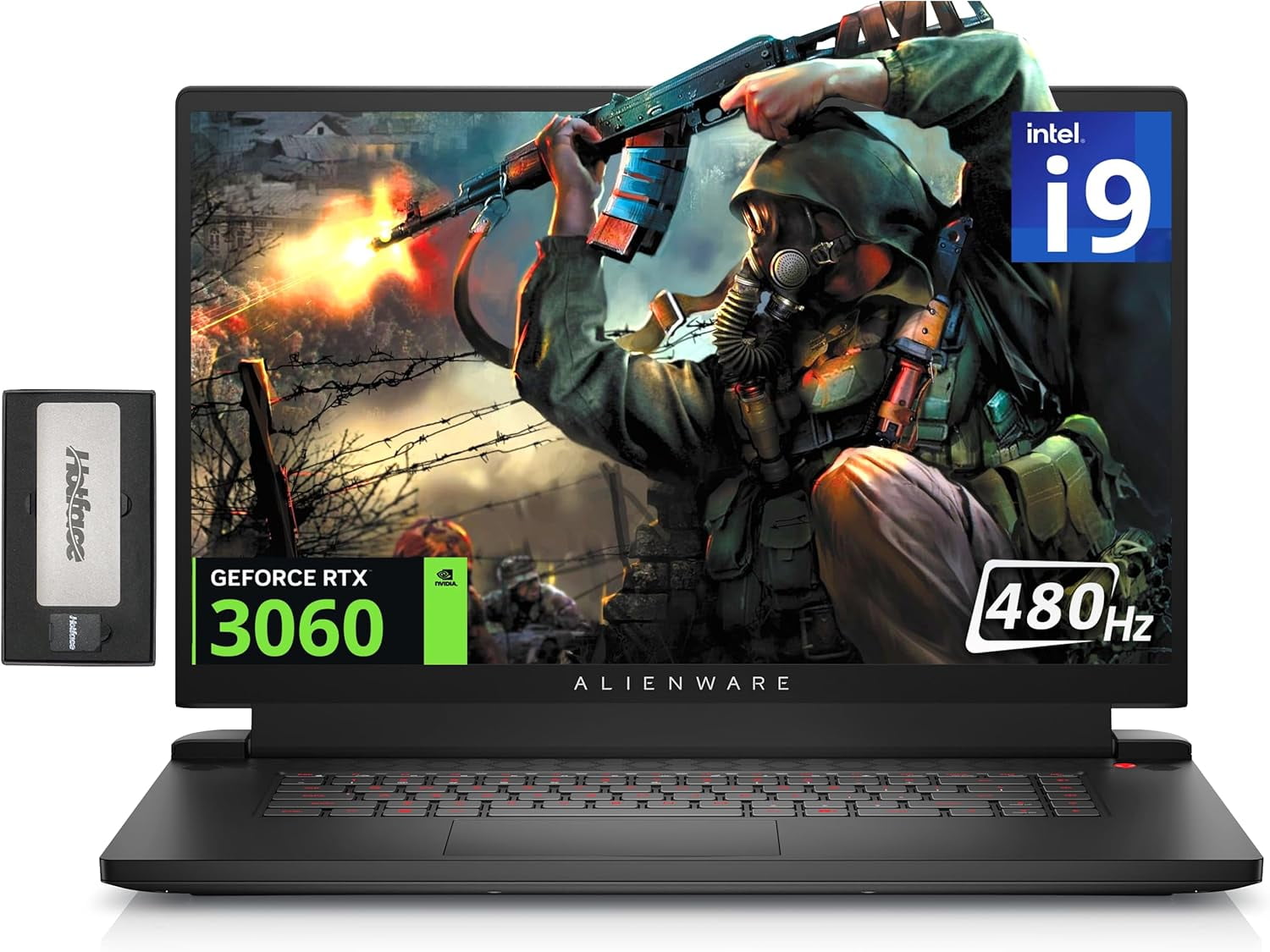 Dell Alienware M17 R5 Gaming Laptop, 17.3" FHD 480Hz Display, AMD Ryzen 9 6900HX, 32GB DDR5, 2TB ...