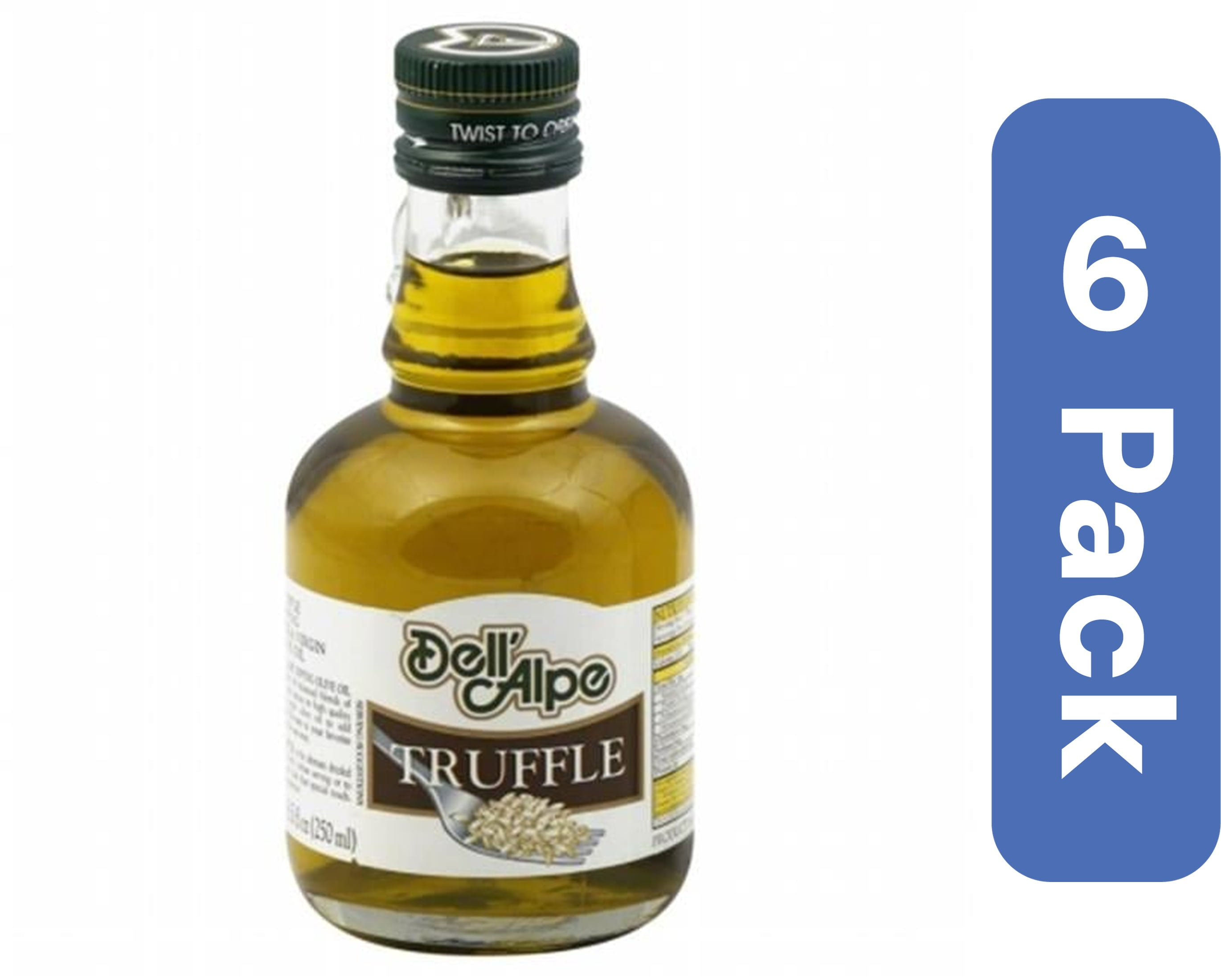 Dell Alpe Extra Virgin Truffle Olive Oil 8.5 oz (Pack Of 6) - Walmart.com