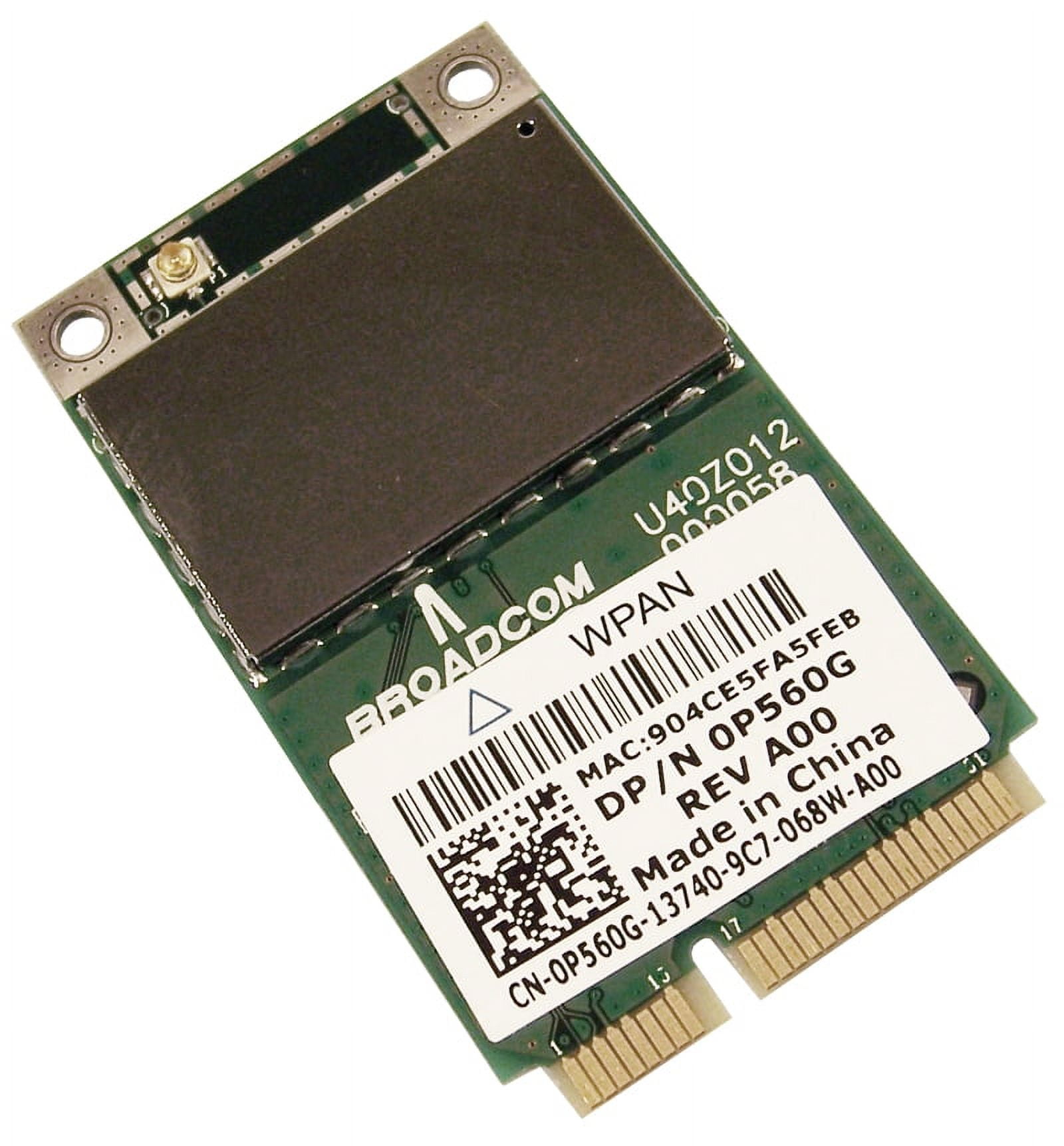 Dell Broadcom Wireless 370 Mini PCIe Bluetooth P560G Broadcom ...