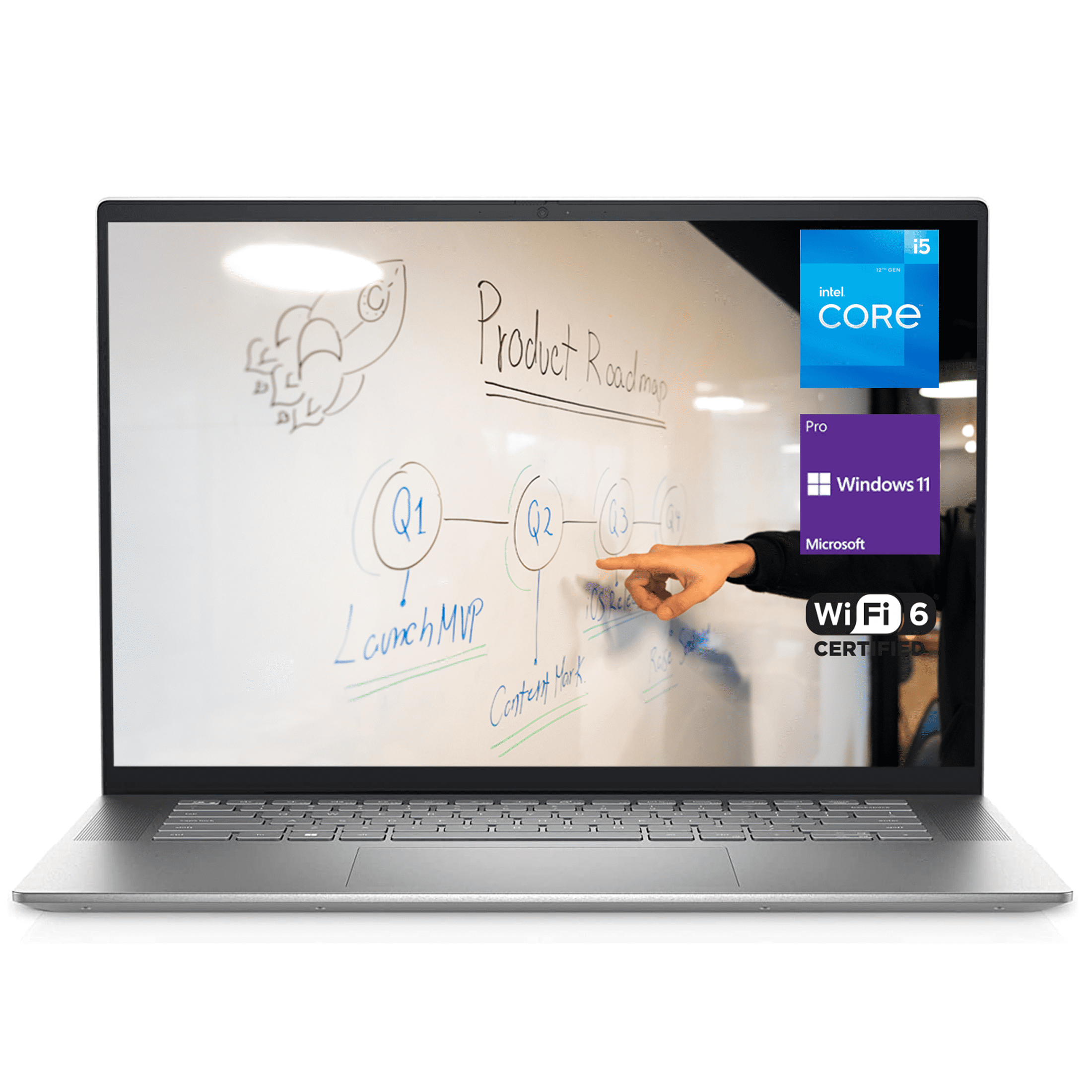 Dell Business Inspiron 16 5620 Laptop, 16" FHD+ Display, 12th Gen Intel ...