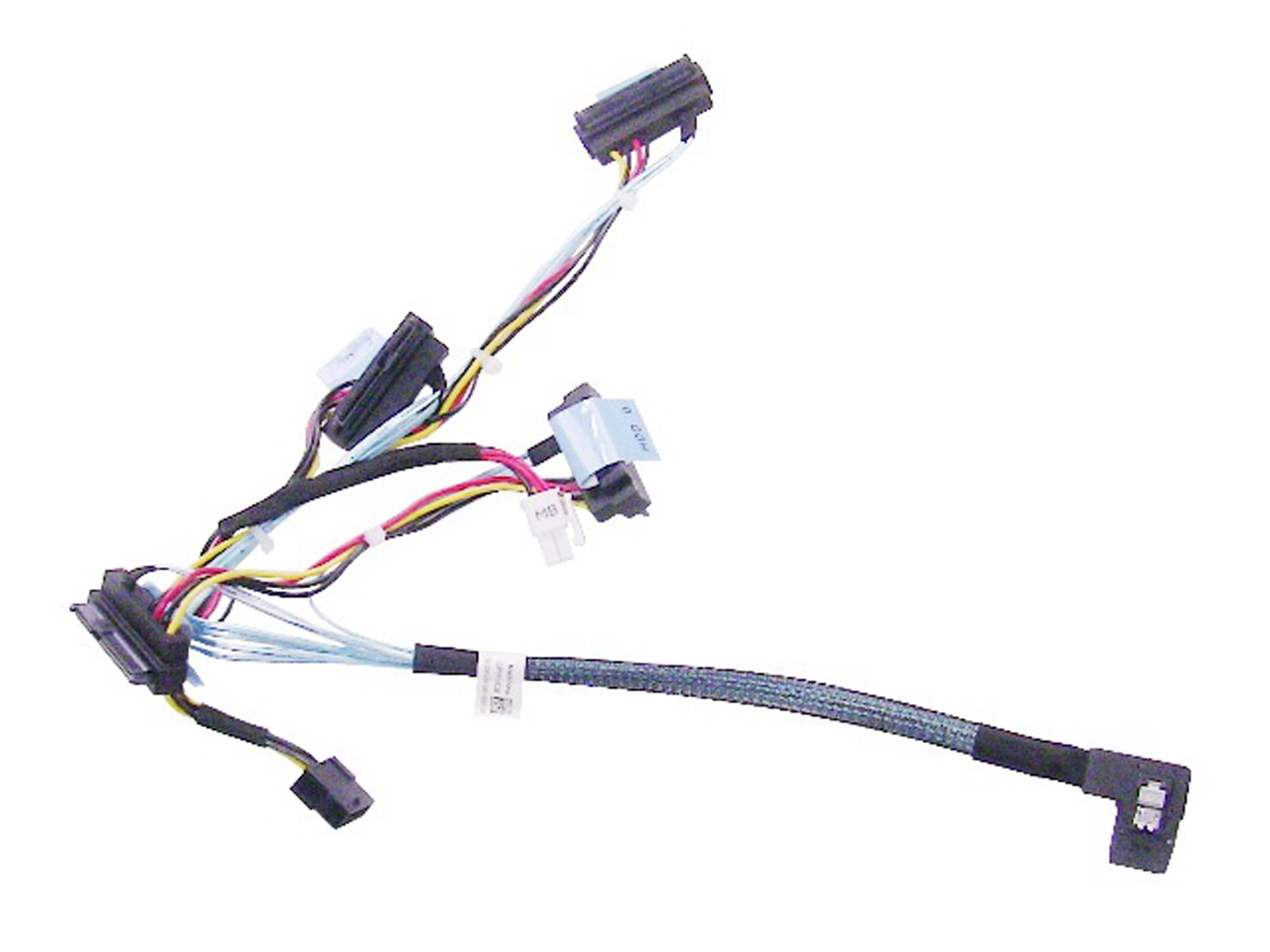 Dell Desktop & Server SATA Motherboard 4x Hard Drive Cable Assembly ...