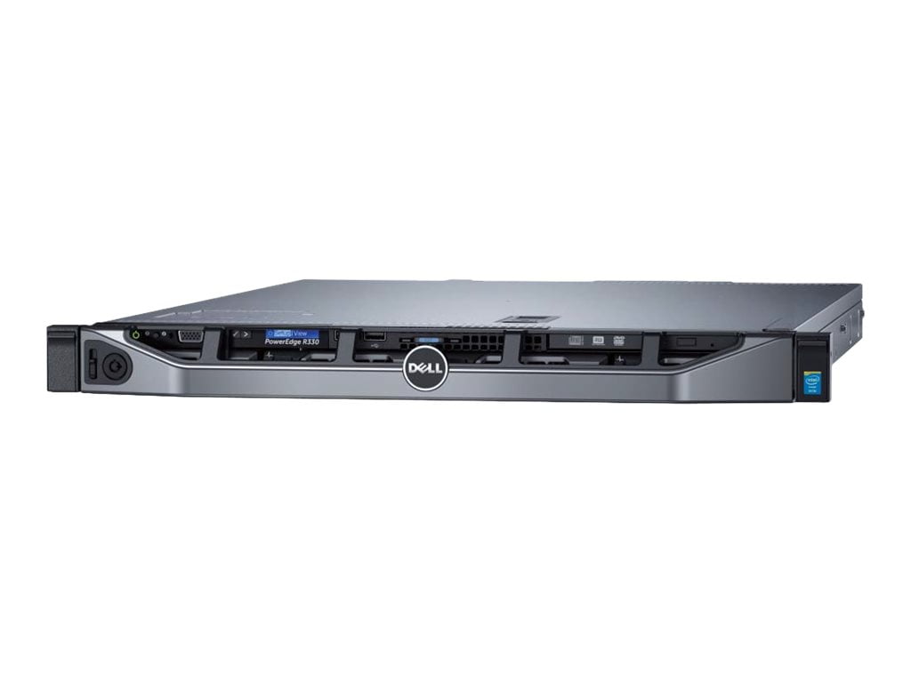 Dell EMC PowerEdge R330 1U Rack Server, 1 x Intel Xeon E3-1240 v6 3.70 ...