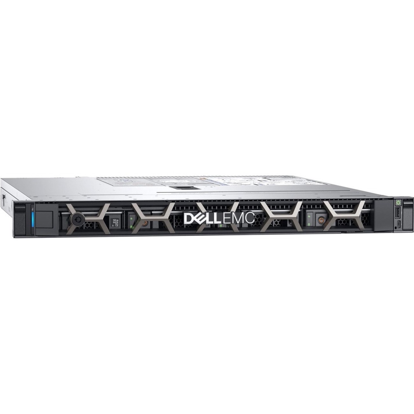 Dell EMC PowerEdge R340 1U Rack Server, 1 x Intel Xeon E-2134 3.50 GHz ...