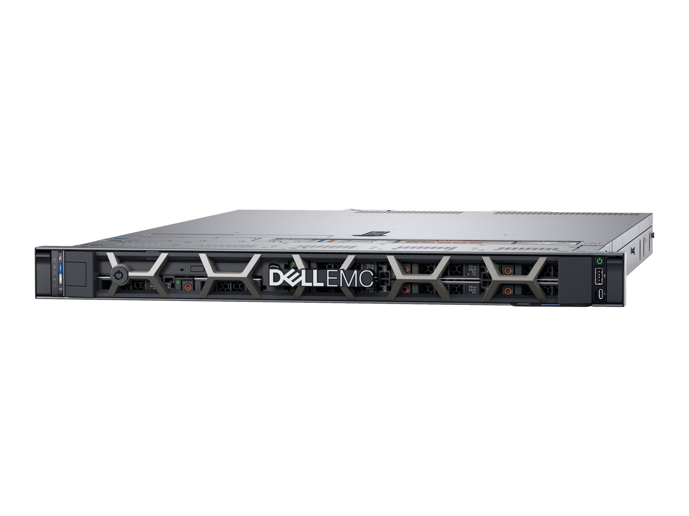Dell PowerEdge R440 - Server - rack-mountable 1U - 2-way - 1 x Xeon ...