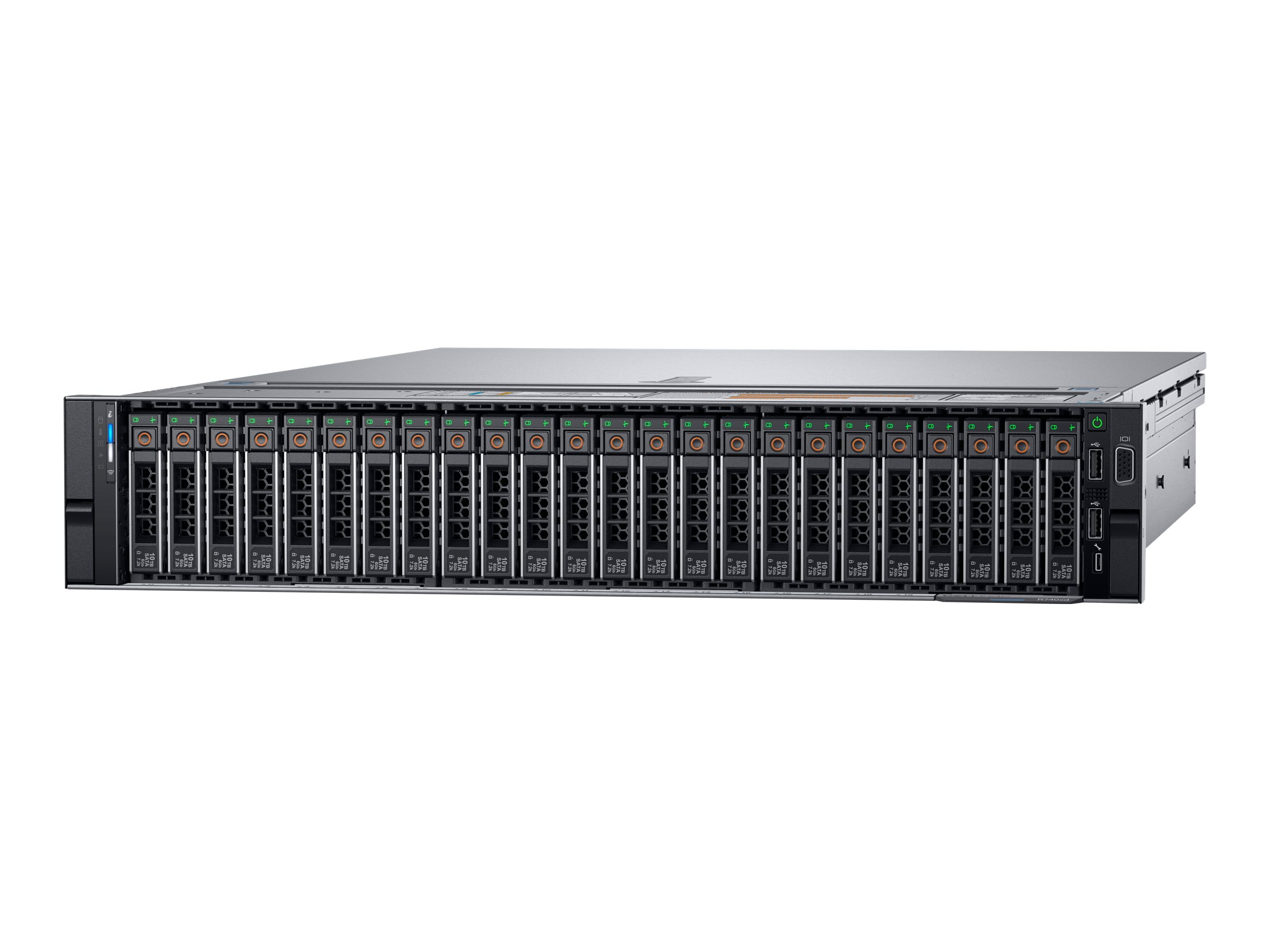 Dell EMC PowerEdge R740 2U Rack Server, 1 x Intel Xeon Gold 5118 2.30 ...