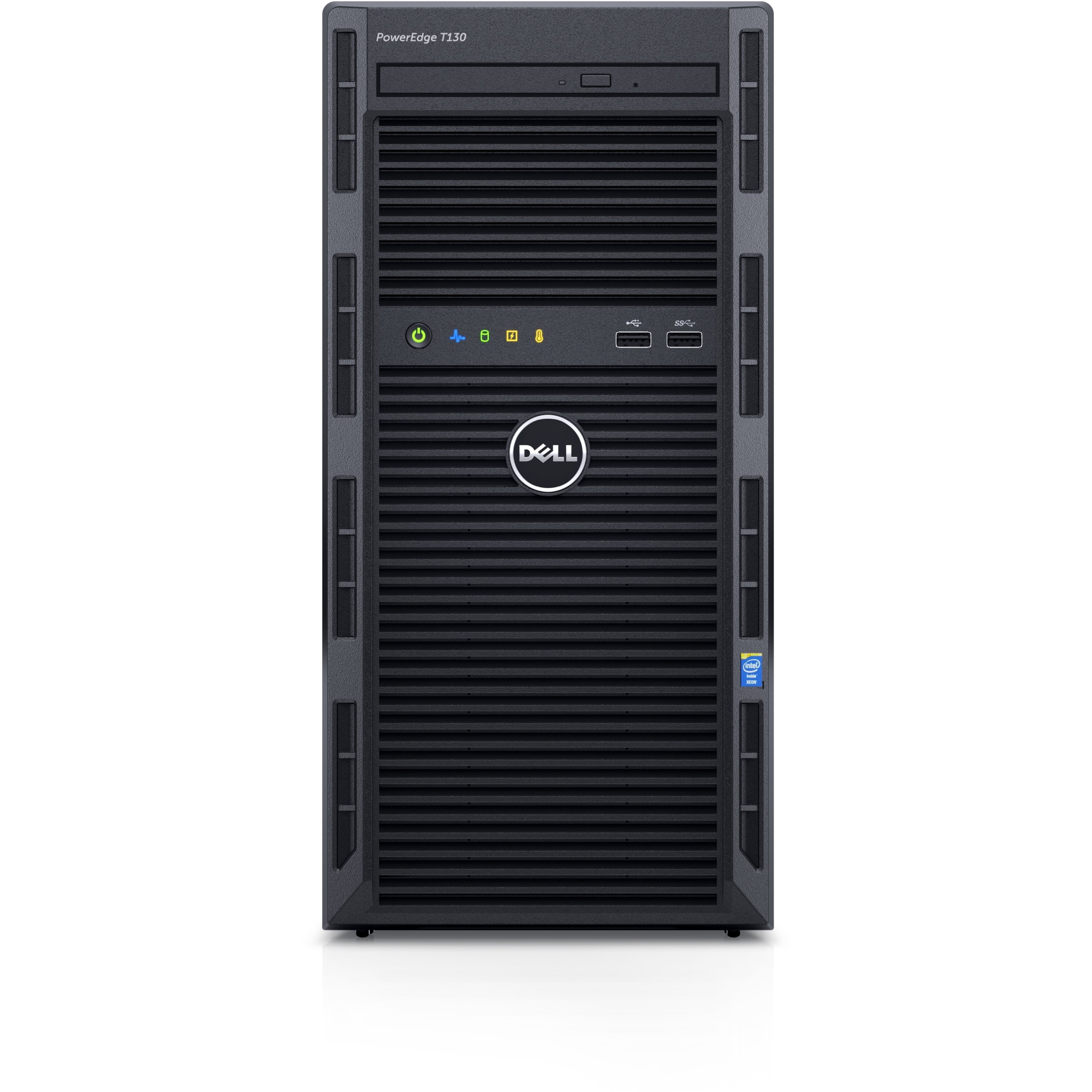 Dell EMC PowerEdge T130 Mini-tower Server, 1 x Intel Xeon E3-1240 v6 3. ...