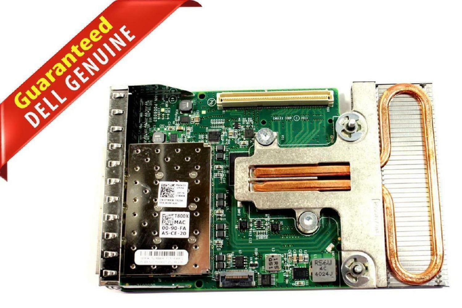 Dell Emulex OneConnect Quad-Port 10GbE SFP RNDC Network Daughter Card ...