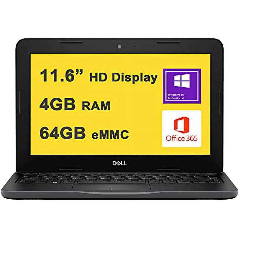 Dell Flagship Latitude 3190 Business 11 Laptop 11.6" HD Display Intel 4 ...