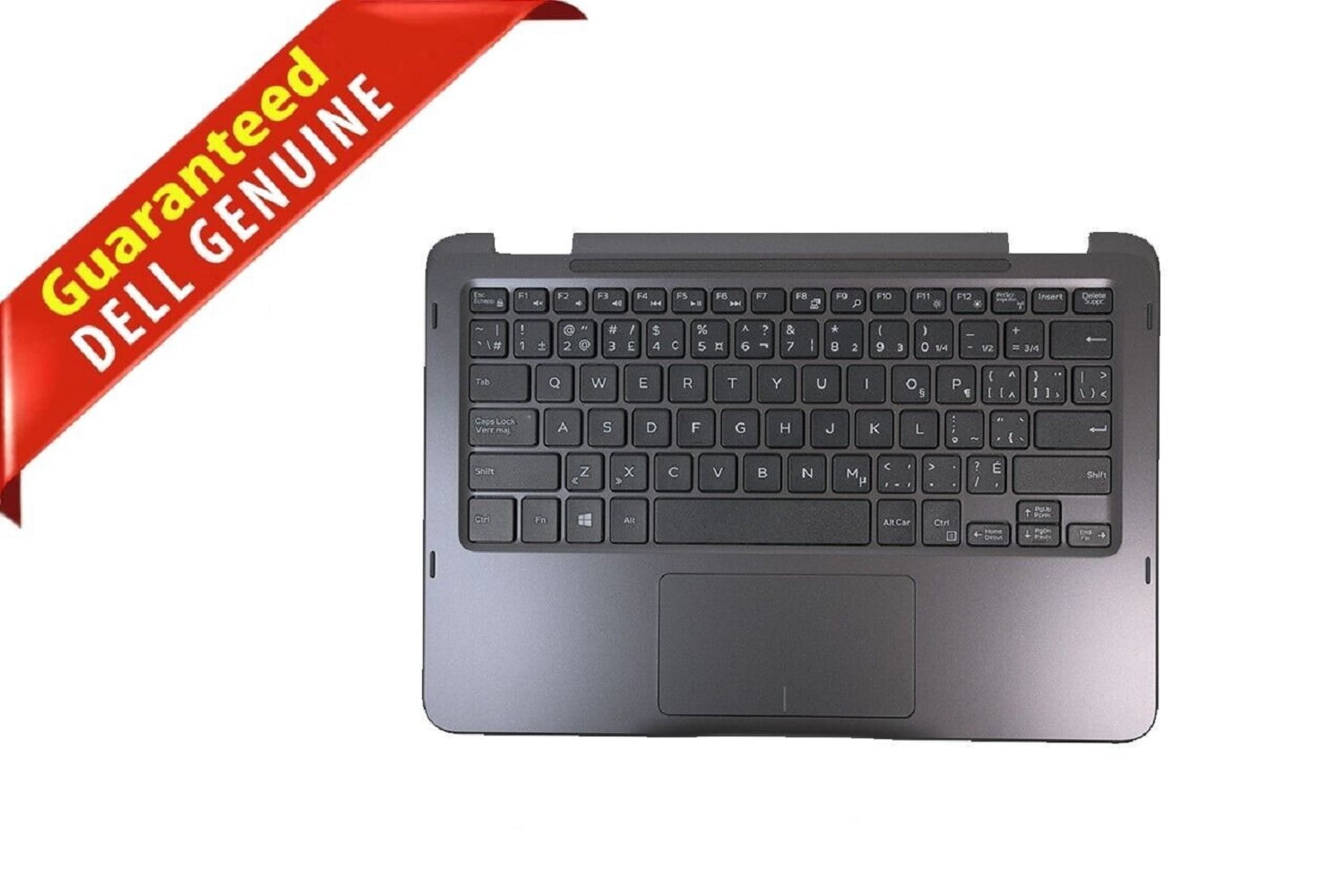Dell French English OEM Inspiron 3185 2-in-1 Palmrest Laptop Keyboard ...